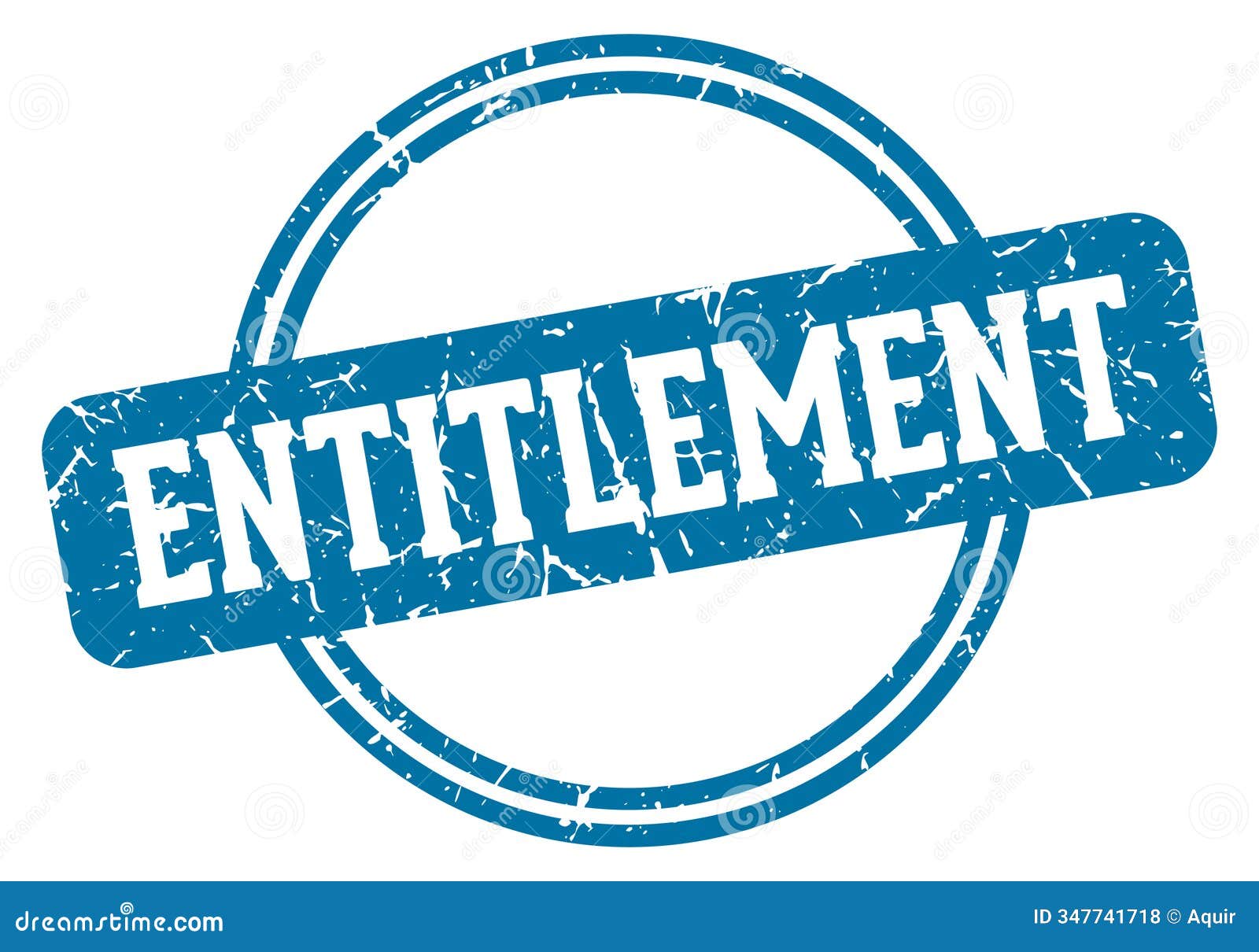 Entitlement Vector Illustration | CartoonDealer.com #34758070