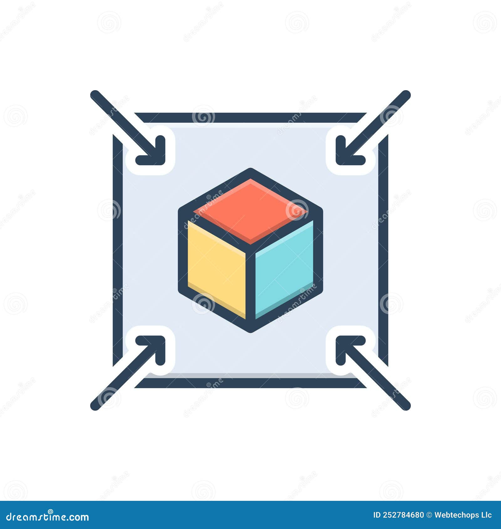 Color Illustration Icon for Entity, Power and Animation Stock Vector ...