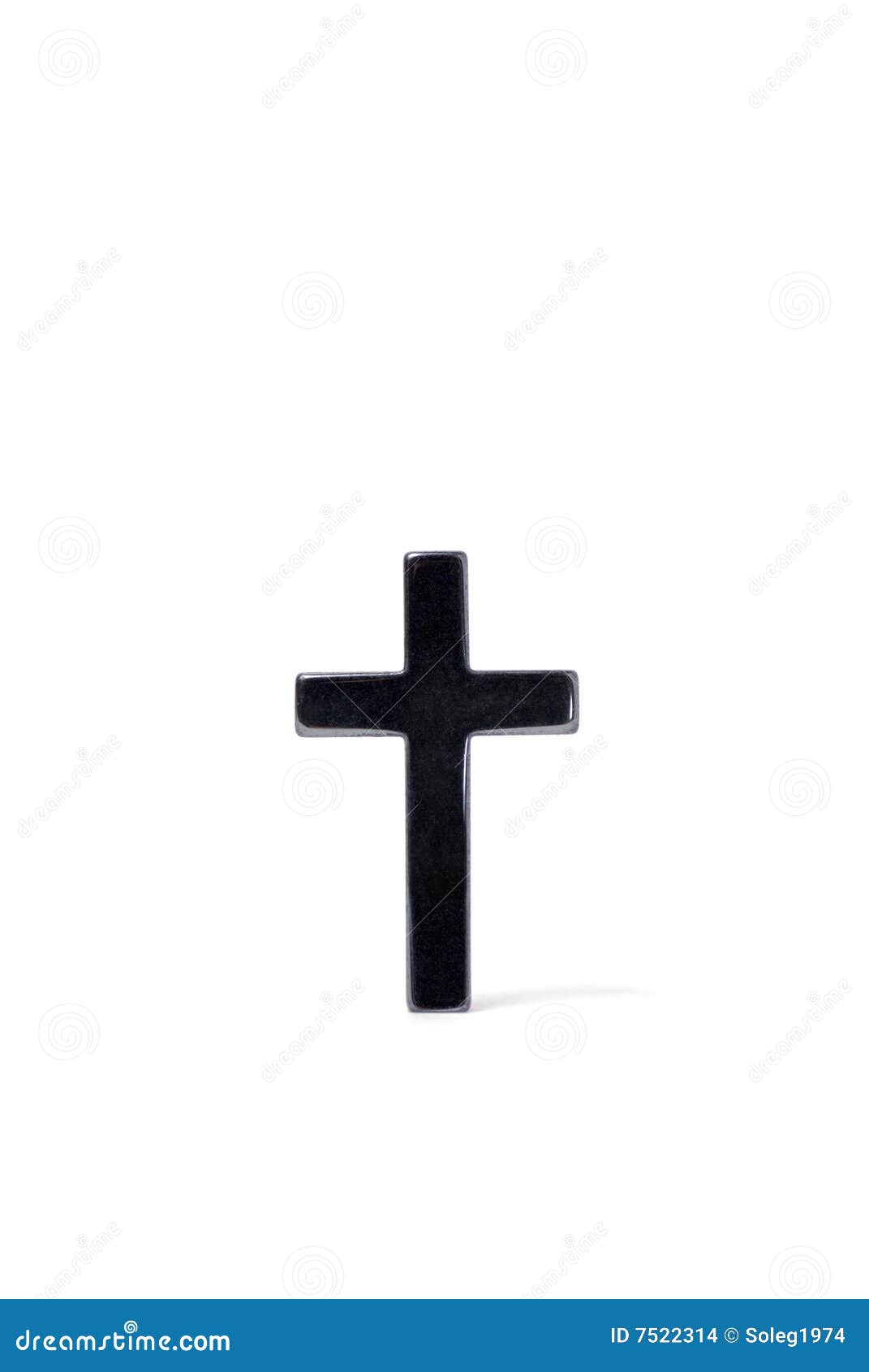 Entonces Cruz Negra Hecha De Piedra Foto de archivo - Imagen de cristo ...