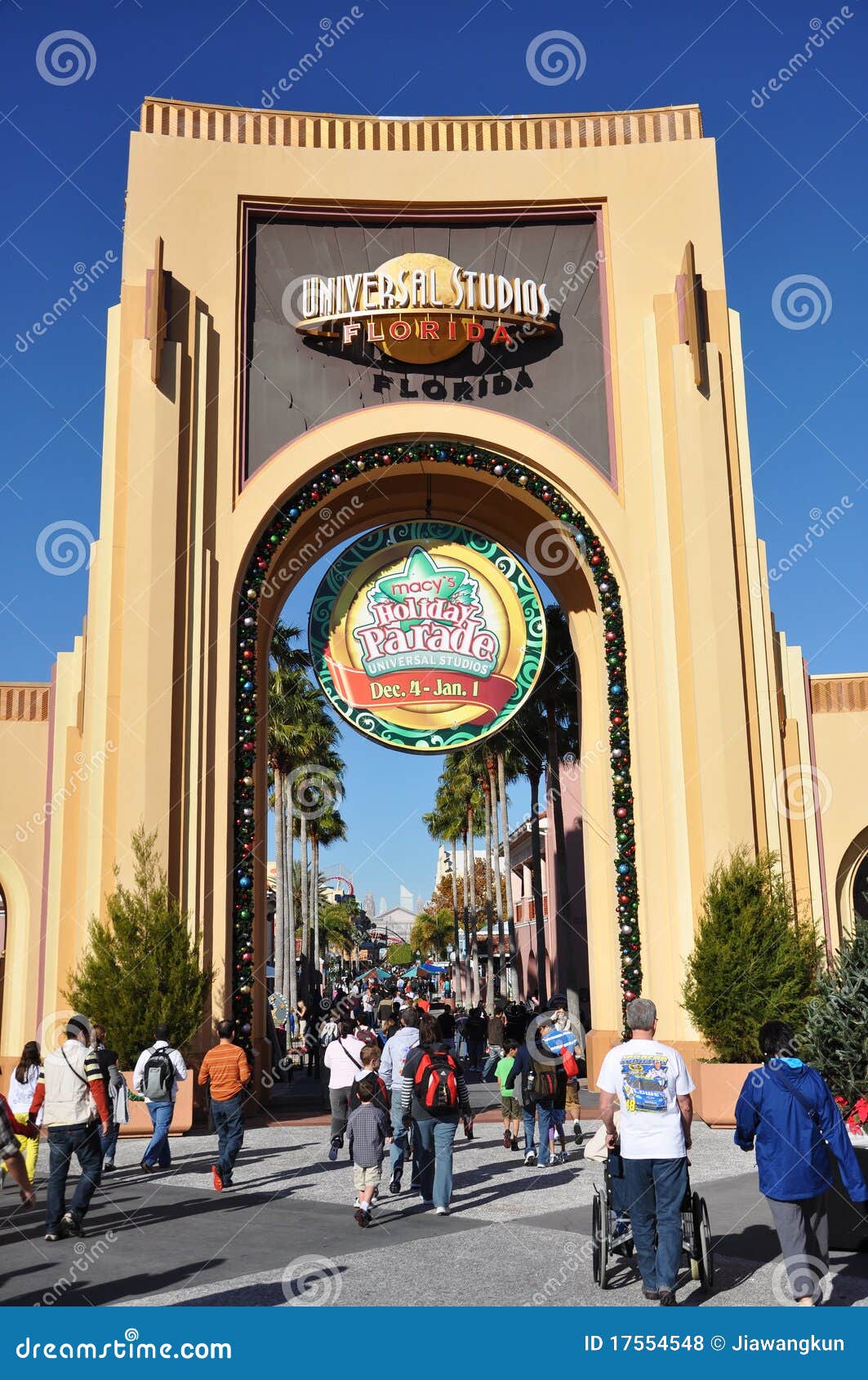 Entrada De Los Estudios Universales Orlando Foto de archivo editorial ...