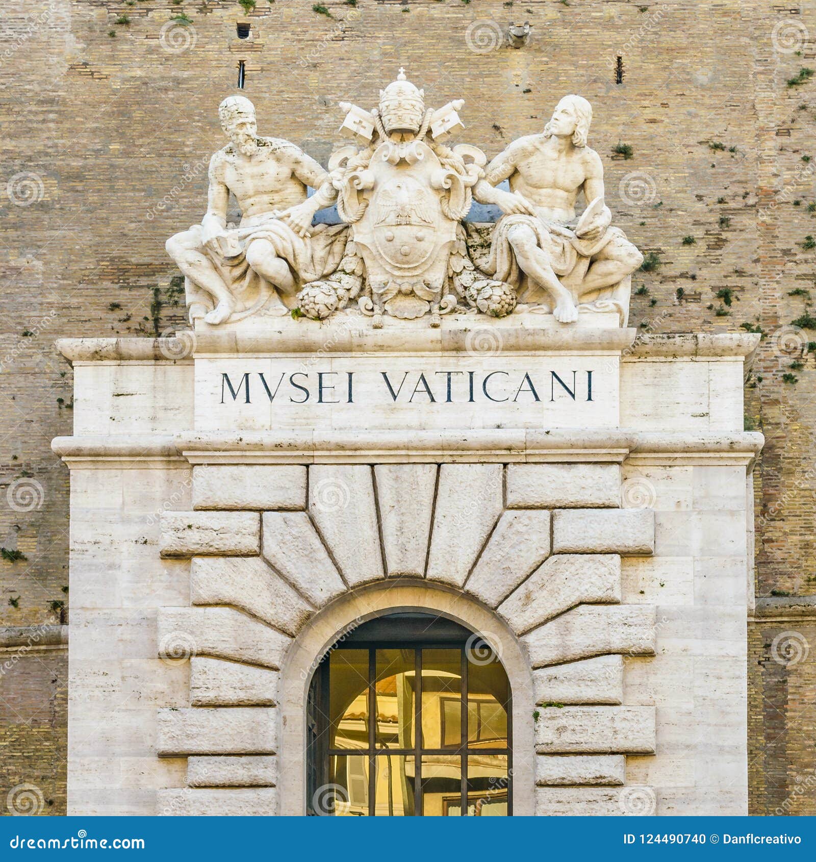 Entrada Del Museo Del Vaticano, Roma, Italia Imagen editorial - Imagen ...
