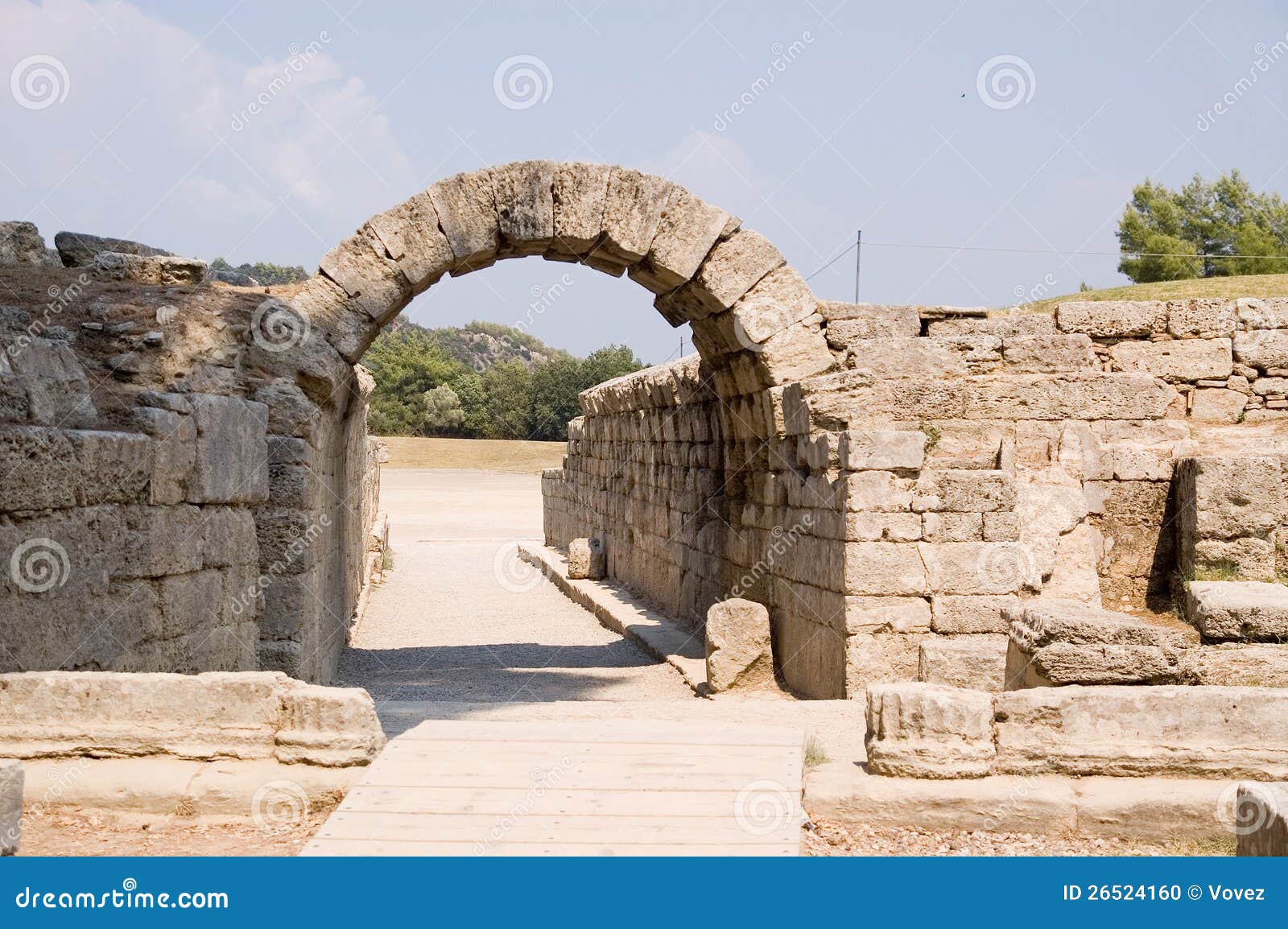 The Ancient Stadium Philipopolis In Plovdiv Royalty-Free Stock Image ...