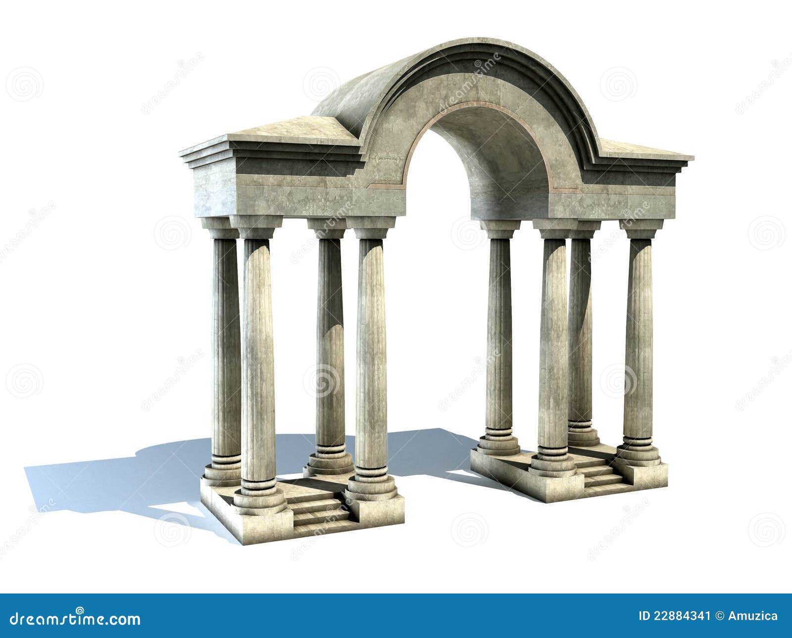 Archway With Columns