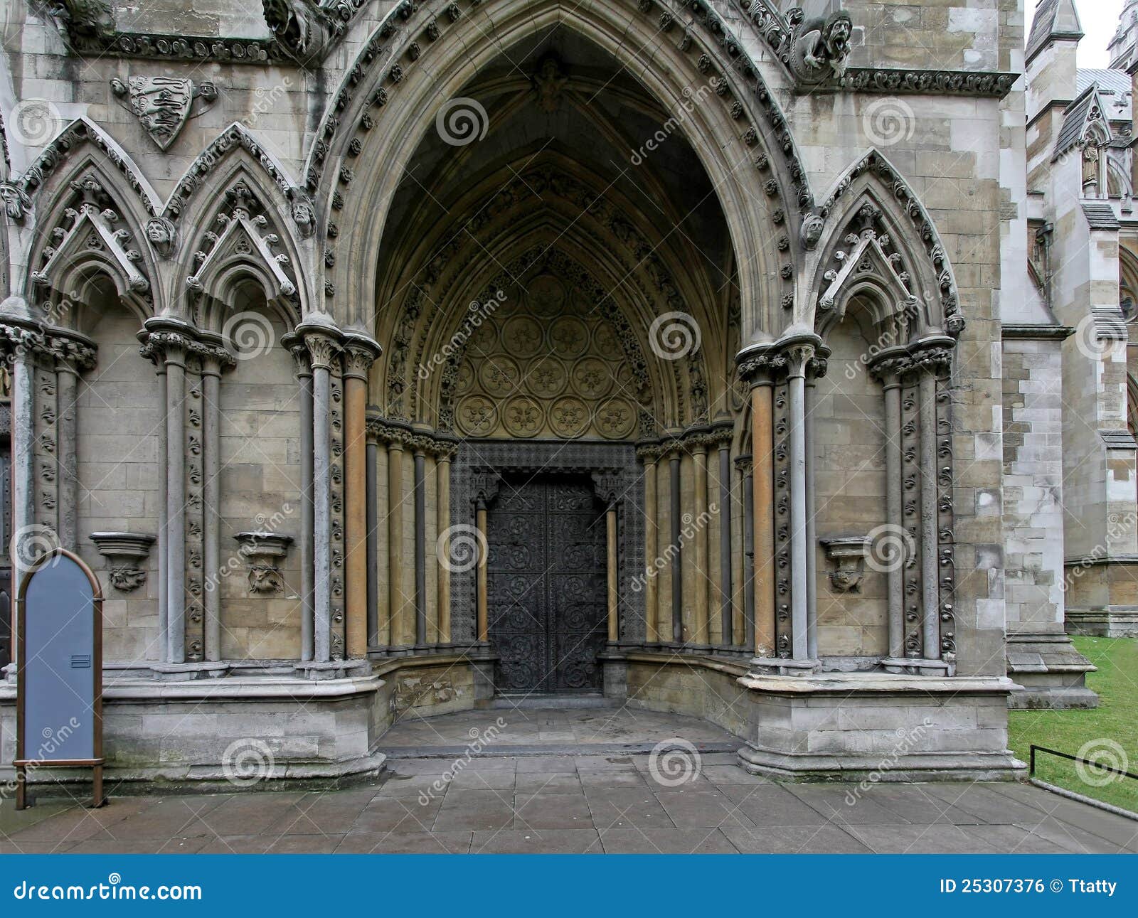 Entrance church stock photo. Image of cathedral, facade - 25307376