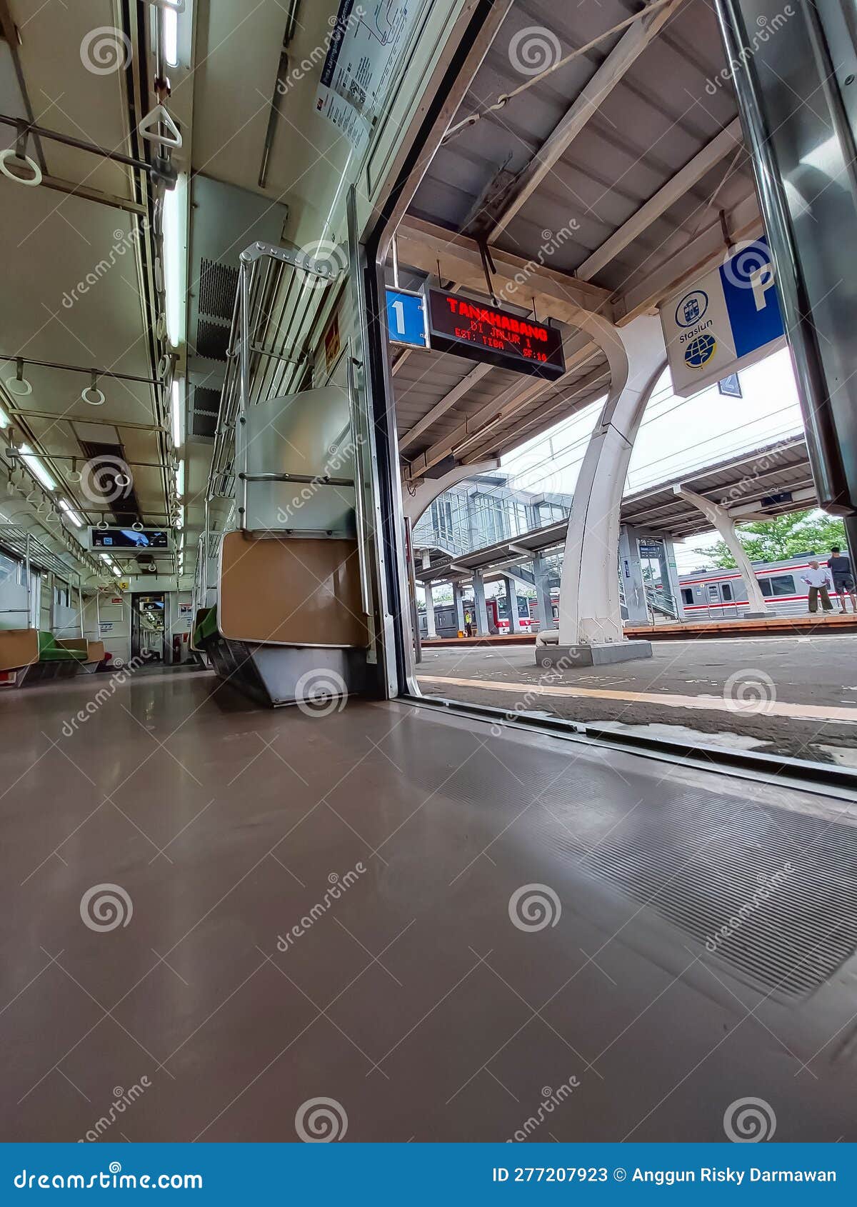 Entrance and Exit To the Commuterline Train Editorial Stock Photo ...