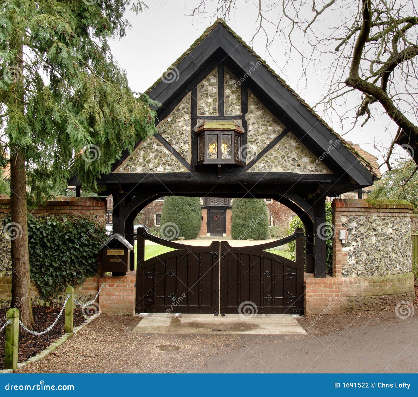 Entrance Gate stock photo. Image of entrance, gateway - 1691522