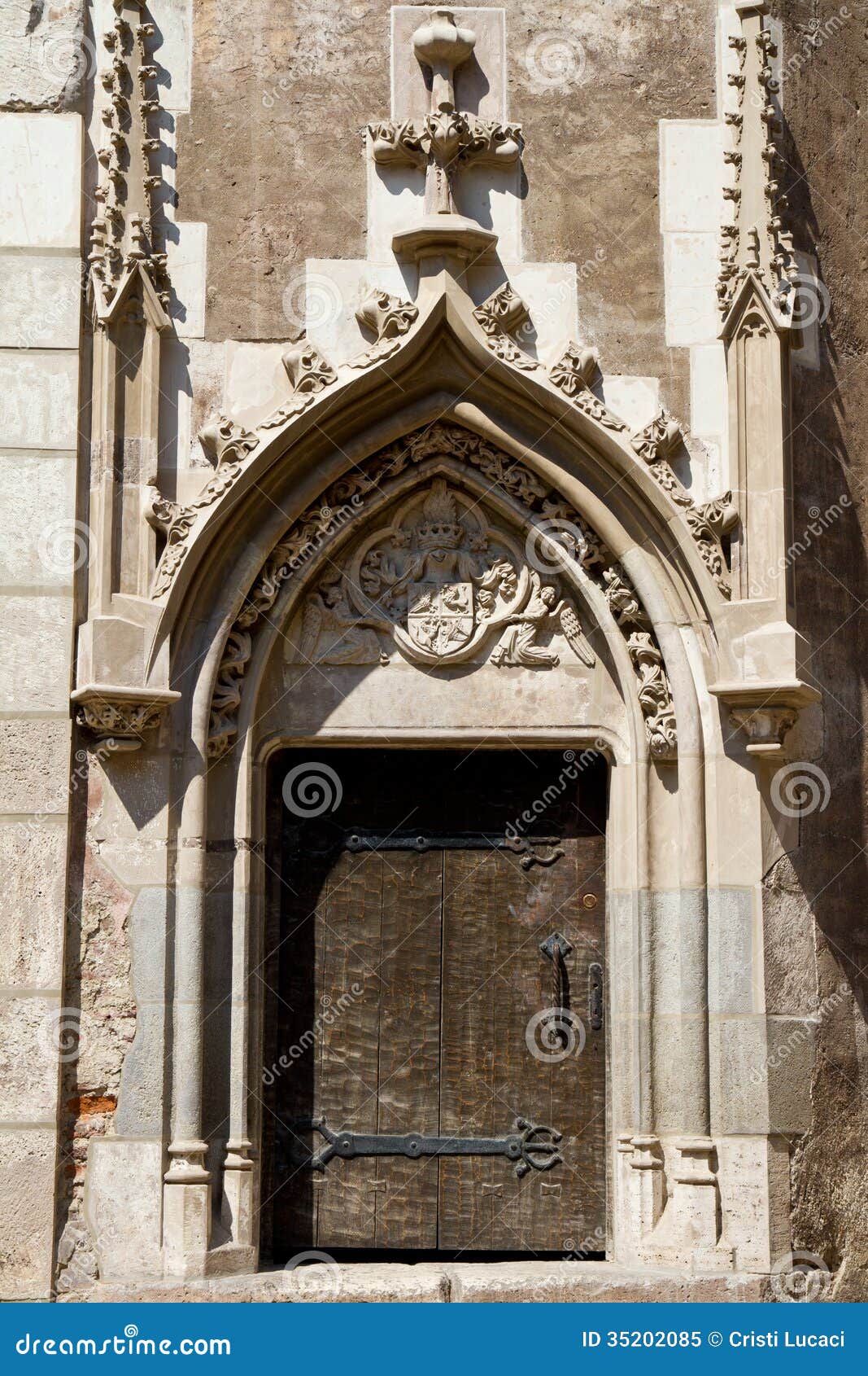 Entrance stock image. Image of church, historic, gothic - 35202085