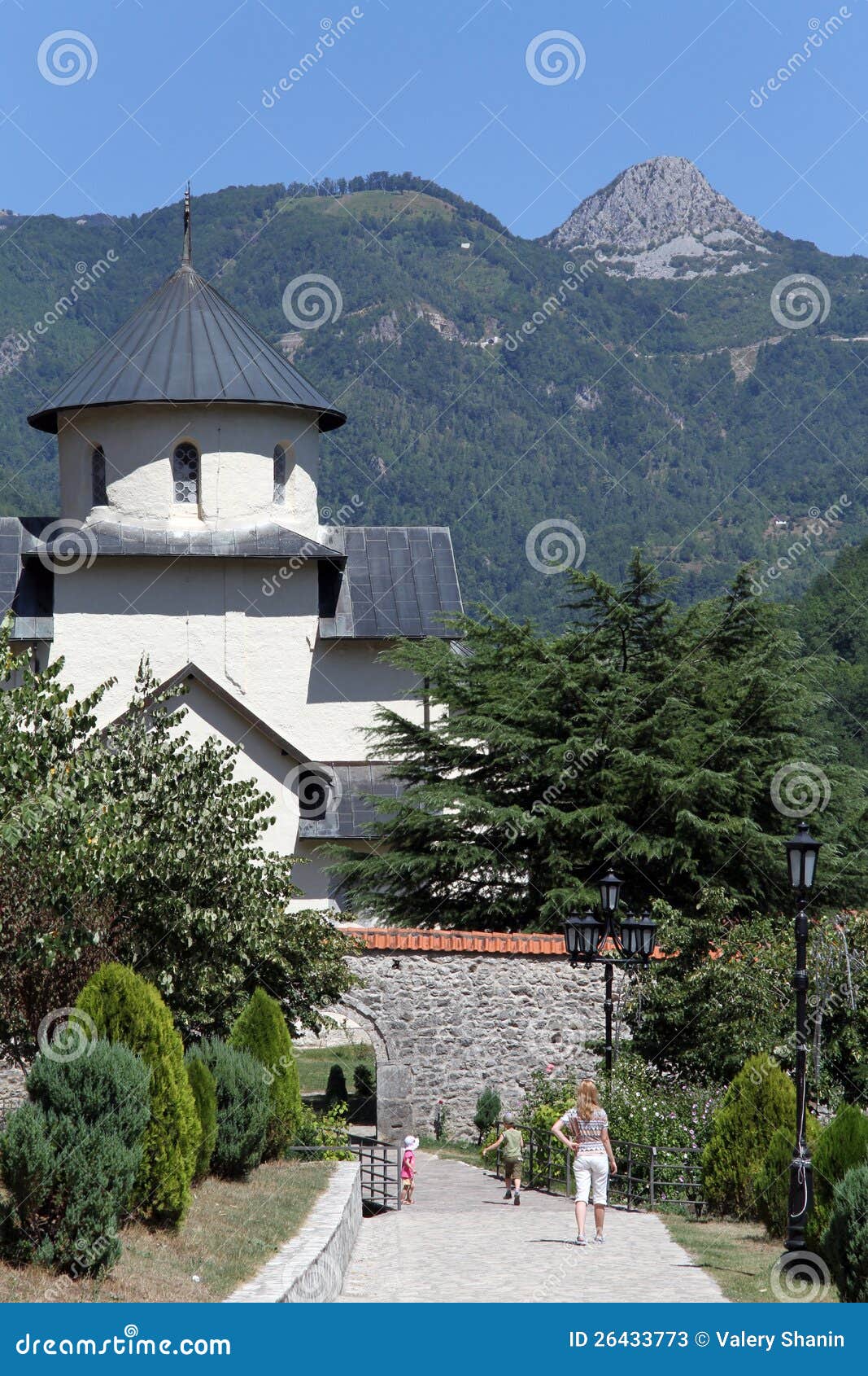 Entrance of monastery stock image. Image of arch, style - 26433773