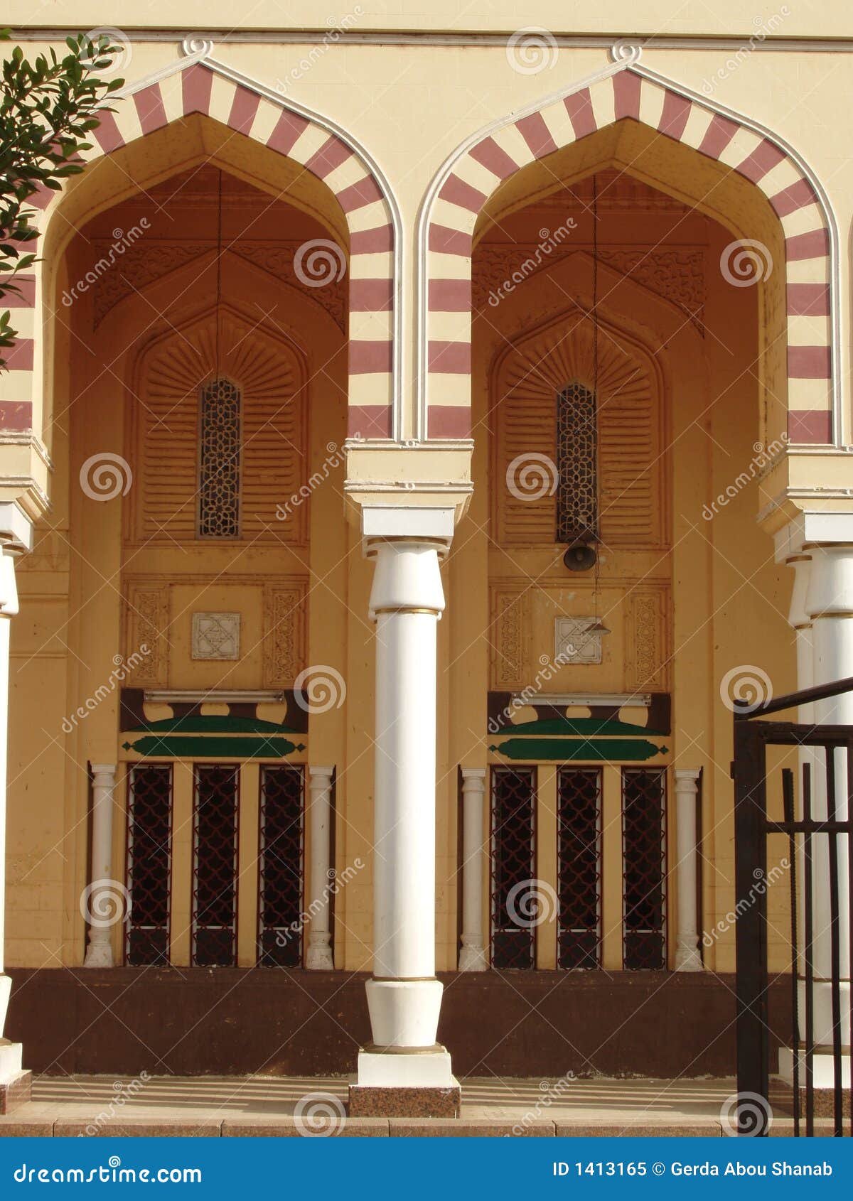 Entrance Of Mosque Picture. Image: 1413165