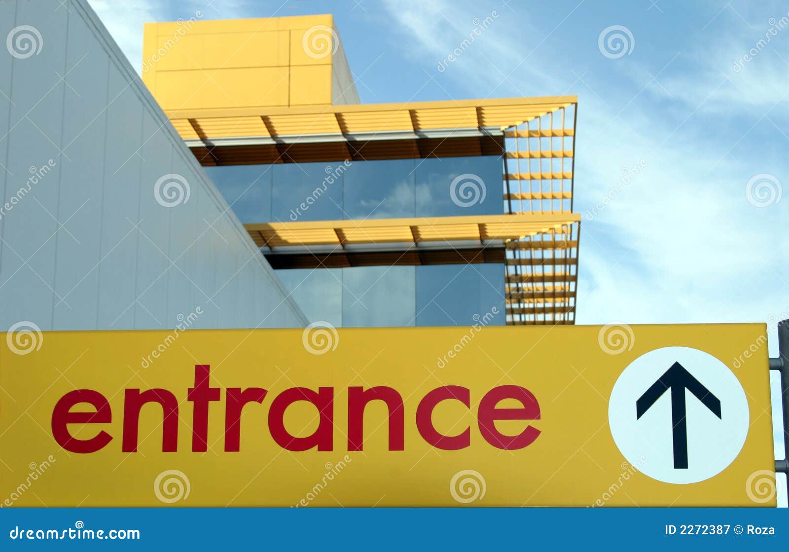 Entrance sign stock image. Image of structure, entrance - 2272387