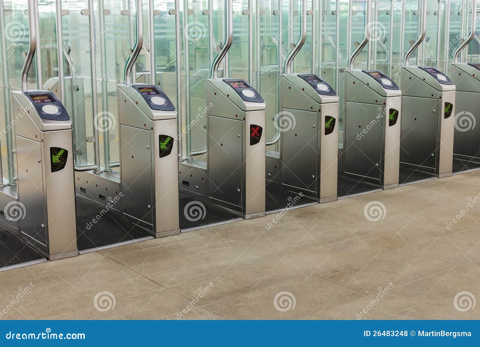 Entrance of a Subway Station Stock Photo - Image of green, hall: 26483248