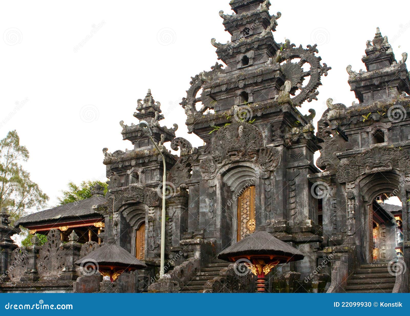 Entrance in Temple. Indonesia,Bali Stock Photo - Image of mystic, stone ...