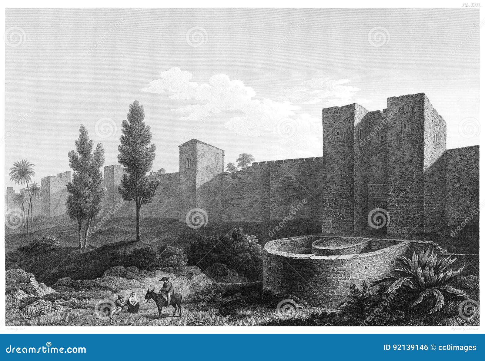 Entrance To The Alhambra Picture. Image: 92139146