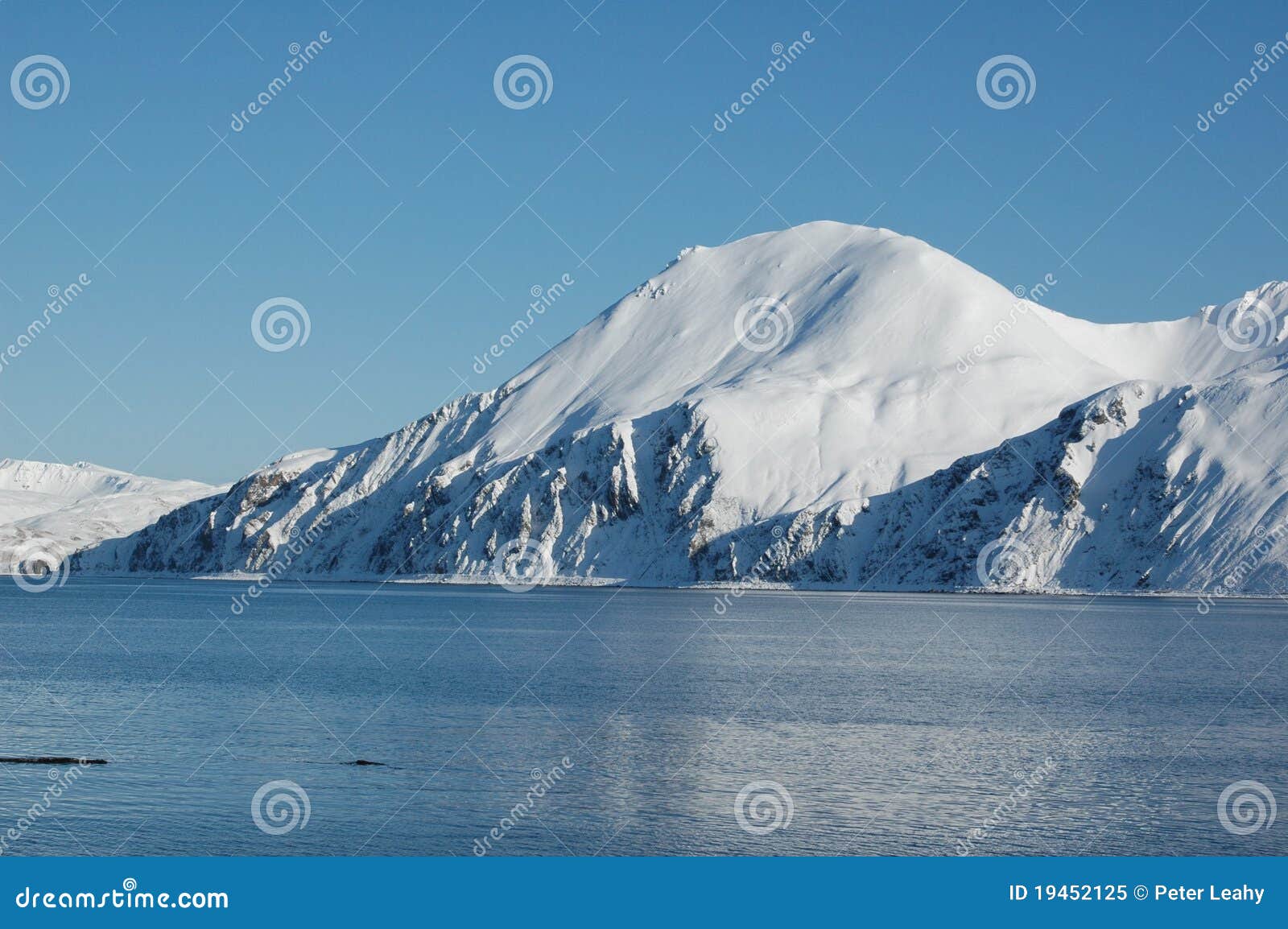Entrance to Dutch Harbor stock image. Image of harbor - 19452125