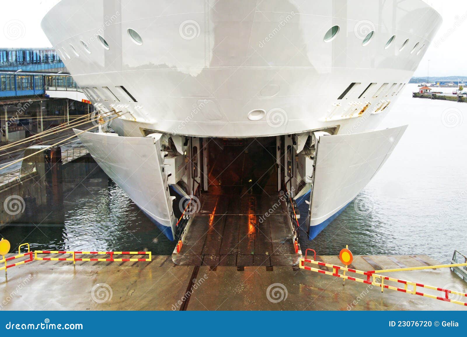 Entrance to the ferry stock photo. Image of boat, tenerife - 23076720
