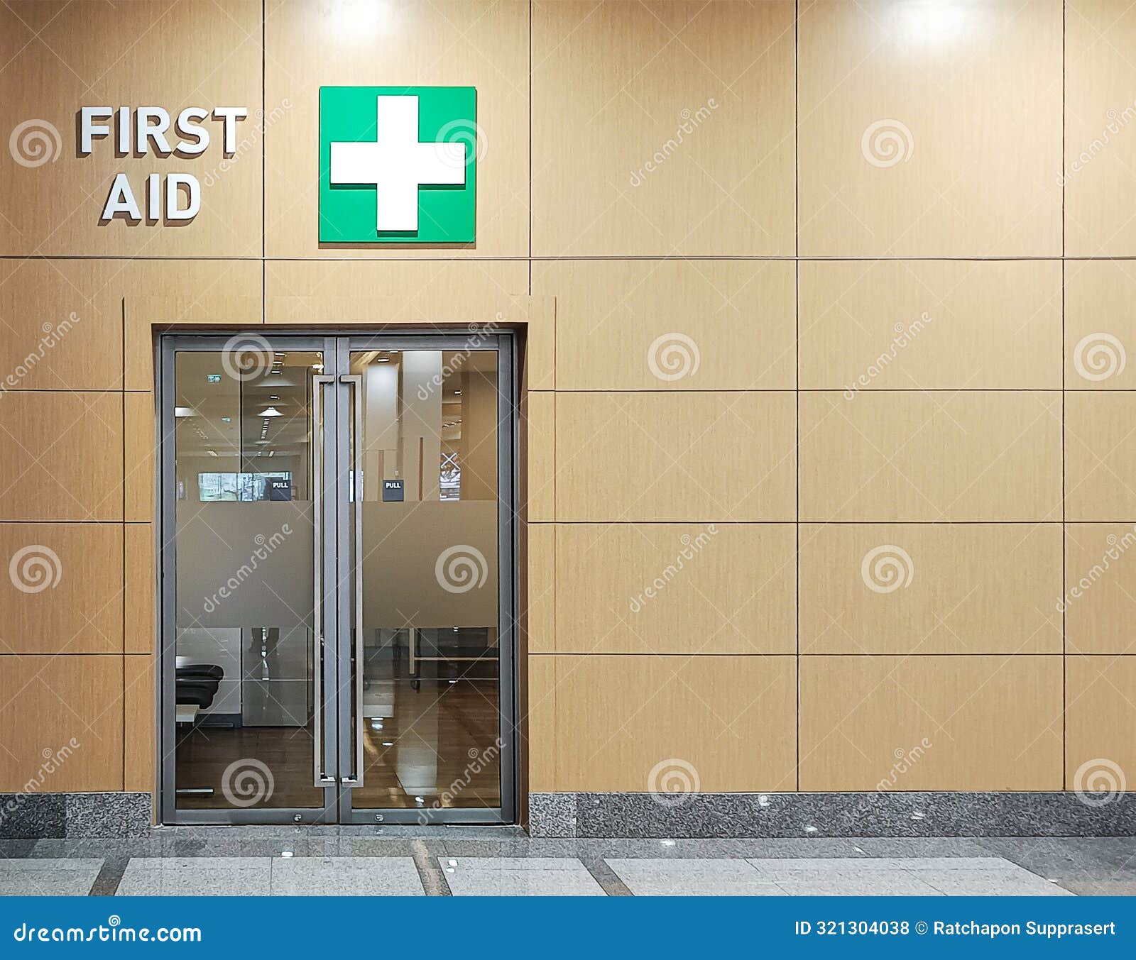 Entrance To the First Aid Room Stock Photo - Image of emergency, medic ...