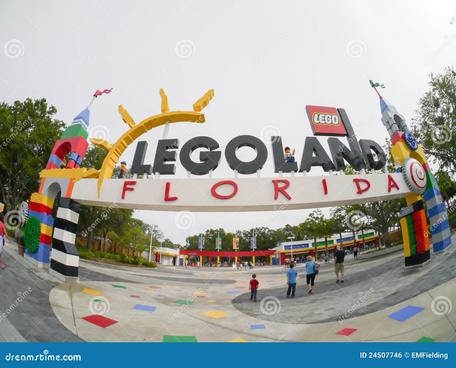 Entrance To Legoland Florida Editorial Photo - Image of destination ...