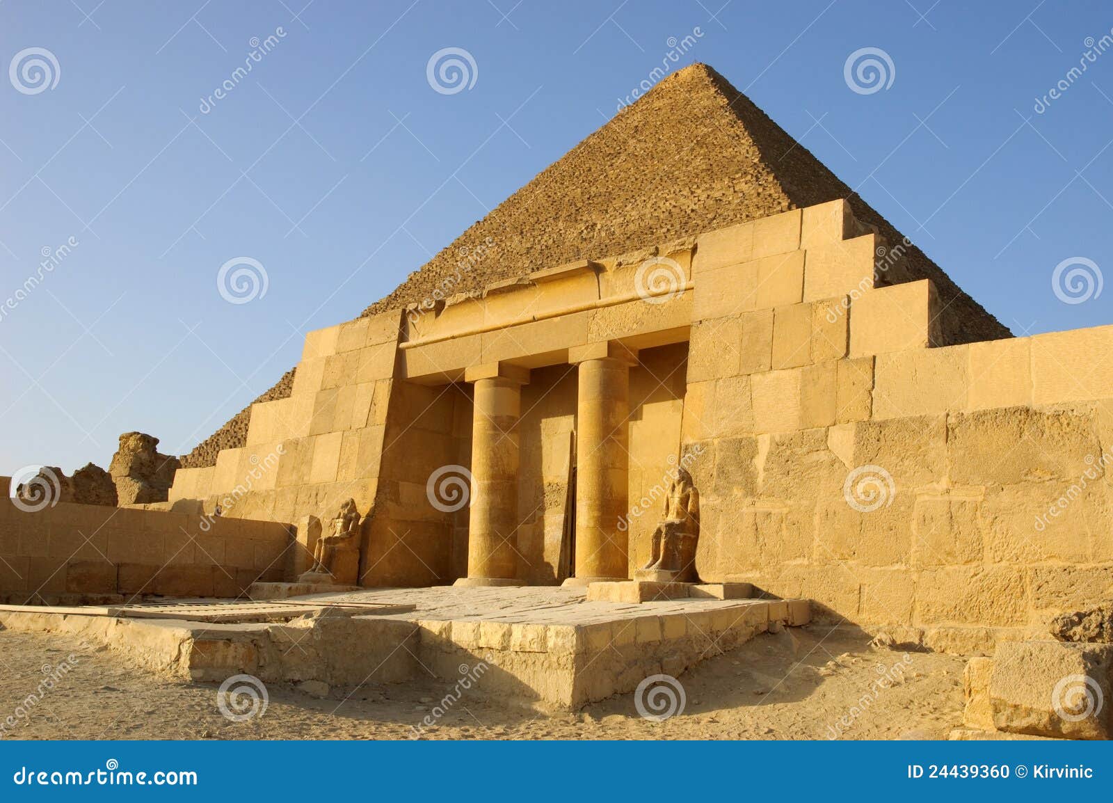 Entrance to Mastaba stock photo. Image of cheops, egyptian - 24439360