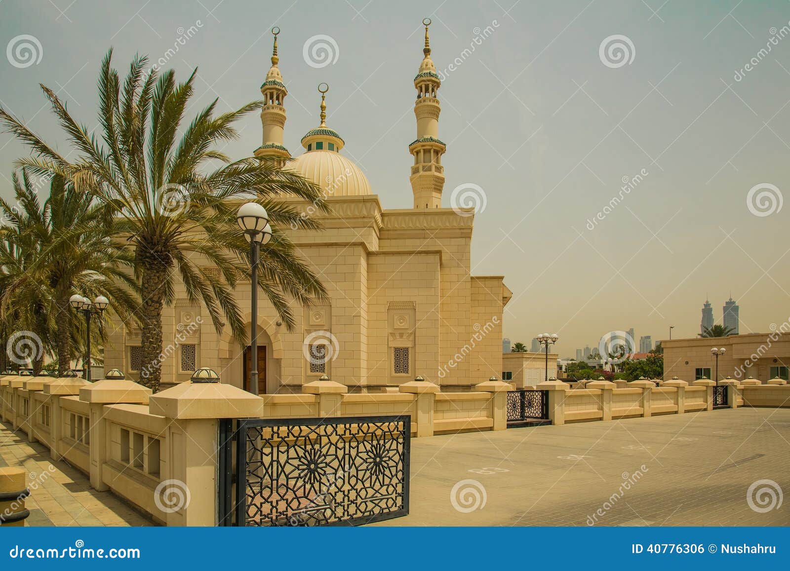 Entrance to Mosque stock photo. Image of architecture - 40776306