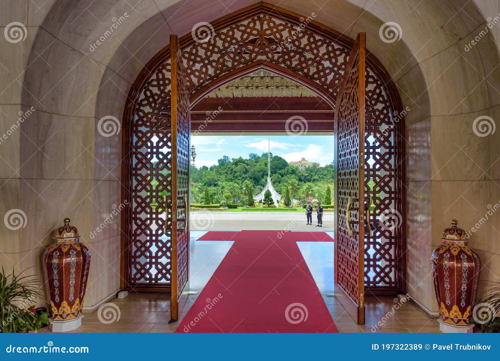 Bandar Seri Begawan, Brunei-Darussalam/ March 31,2017 :the Entrance To ...