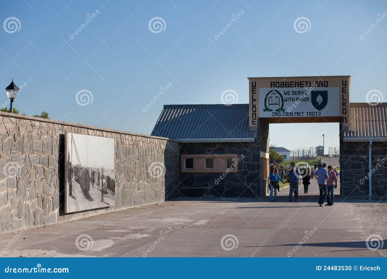 Entrance To Robben Island Prison Editorial Image - Image of deprived ...