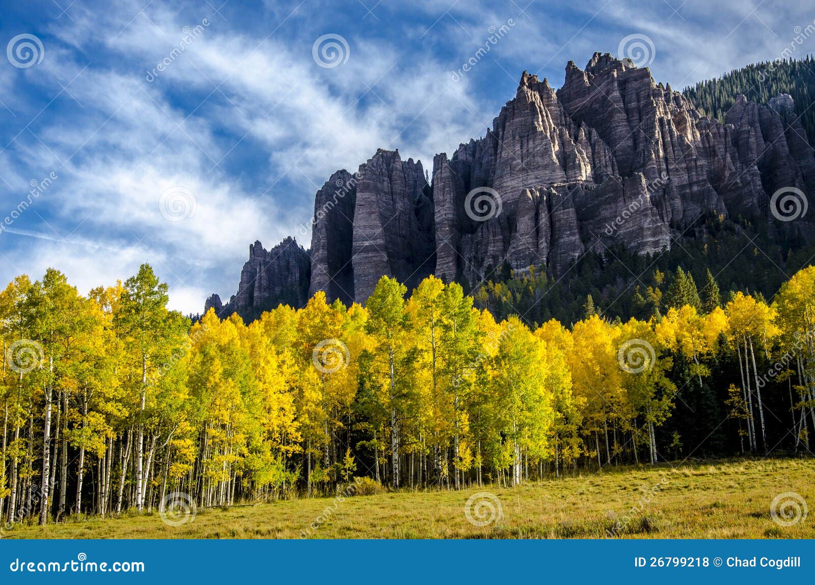 Entrance To Silver Jack Reservoir Stock Photo - Image of aspen, jack ...