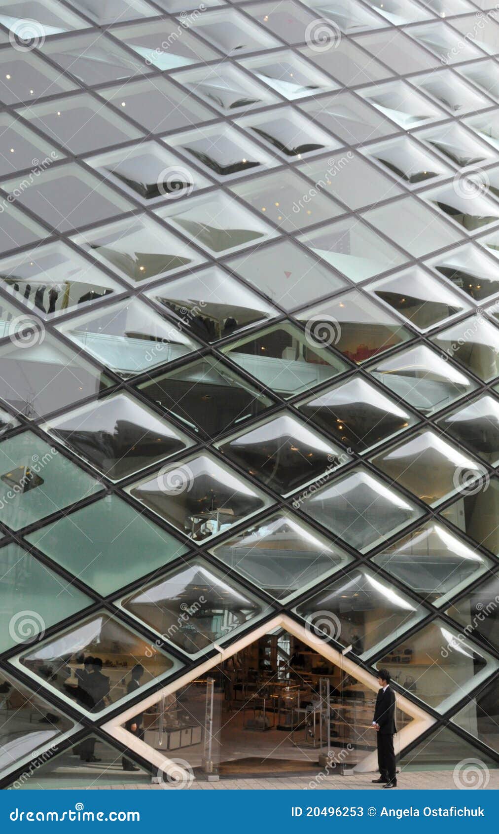 Entrance To Tokyo Prada Store Editorial Stock Photo - Image of ...