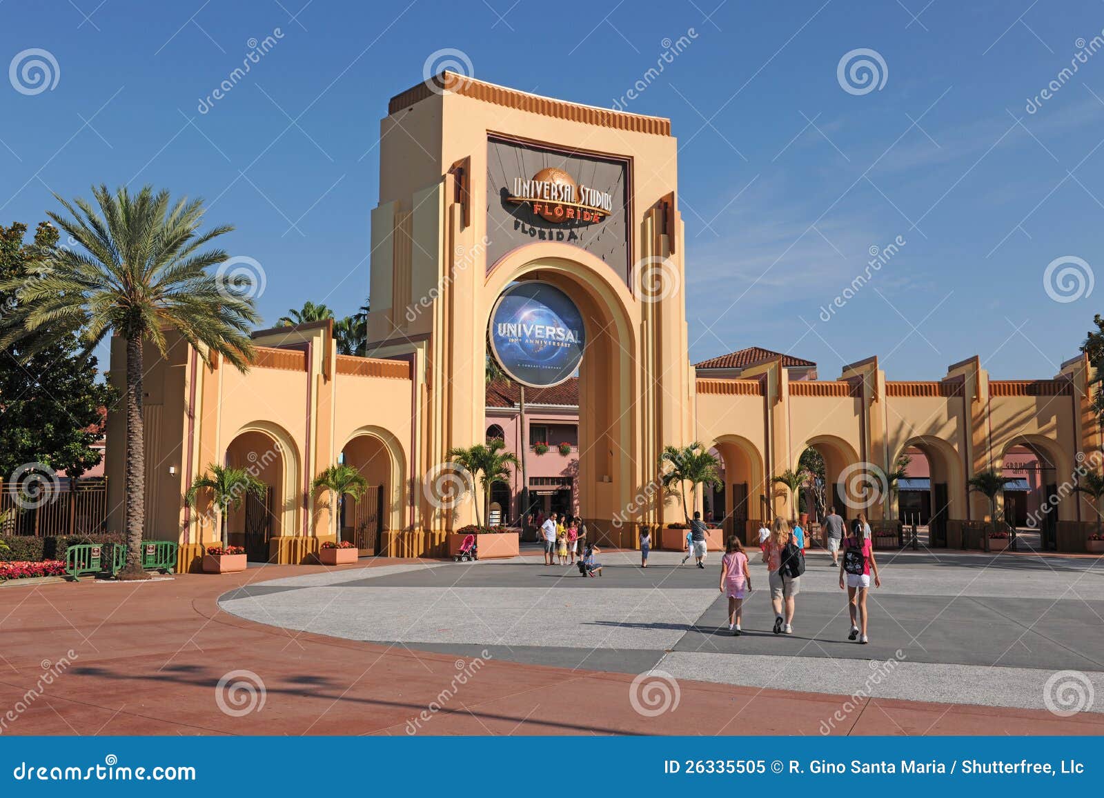 Entrance To Universal Studios in Orlando Editorial Image - Image of ...