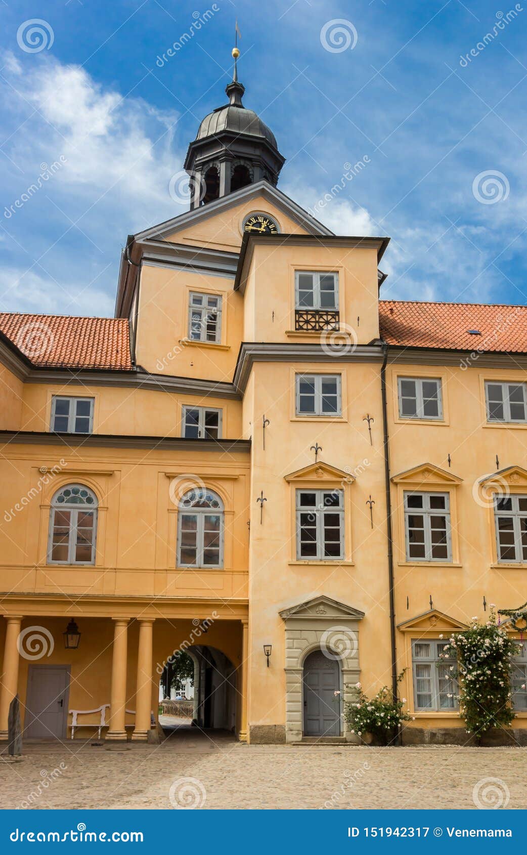 Entrance Tower of the Historic Castle in Eutin Stock Image - Image of ...