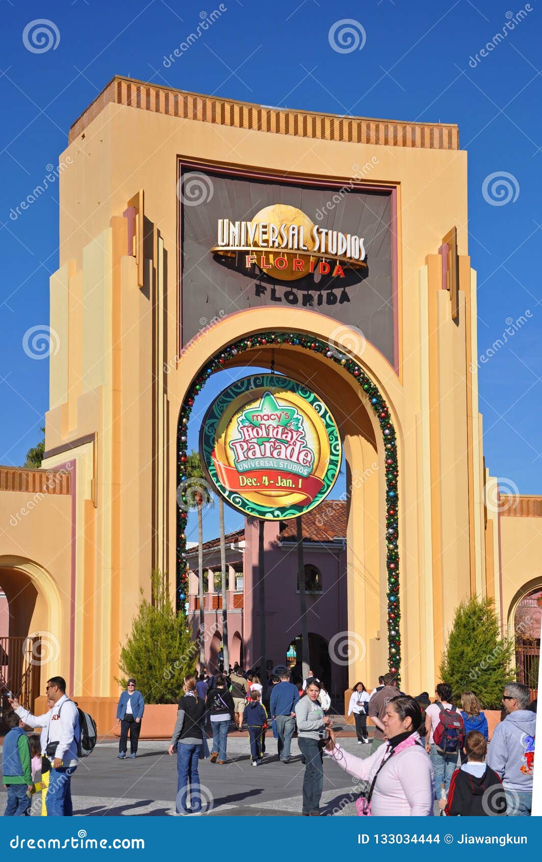Entrance of Universal Studios Orlando, Florida, USA Editorial Stock ...