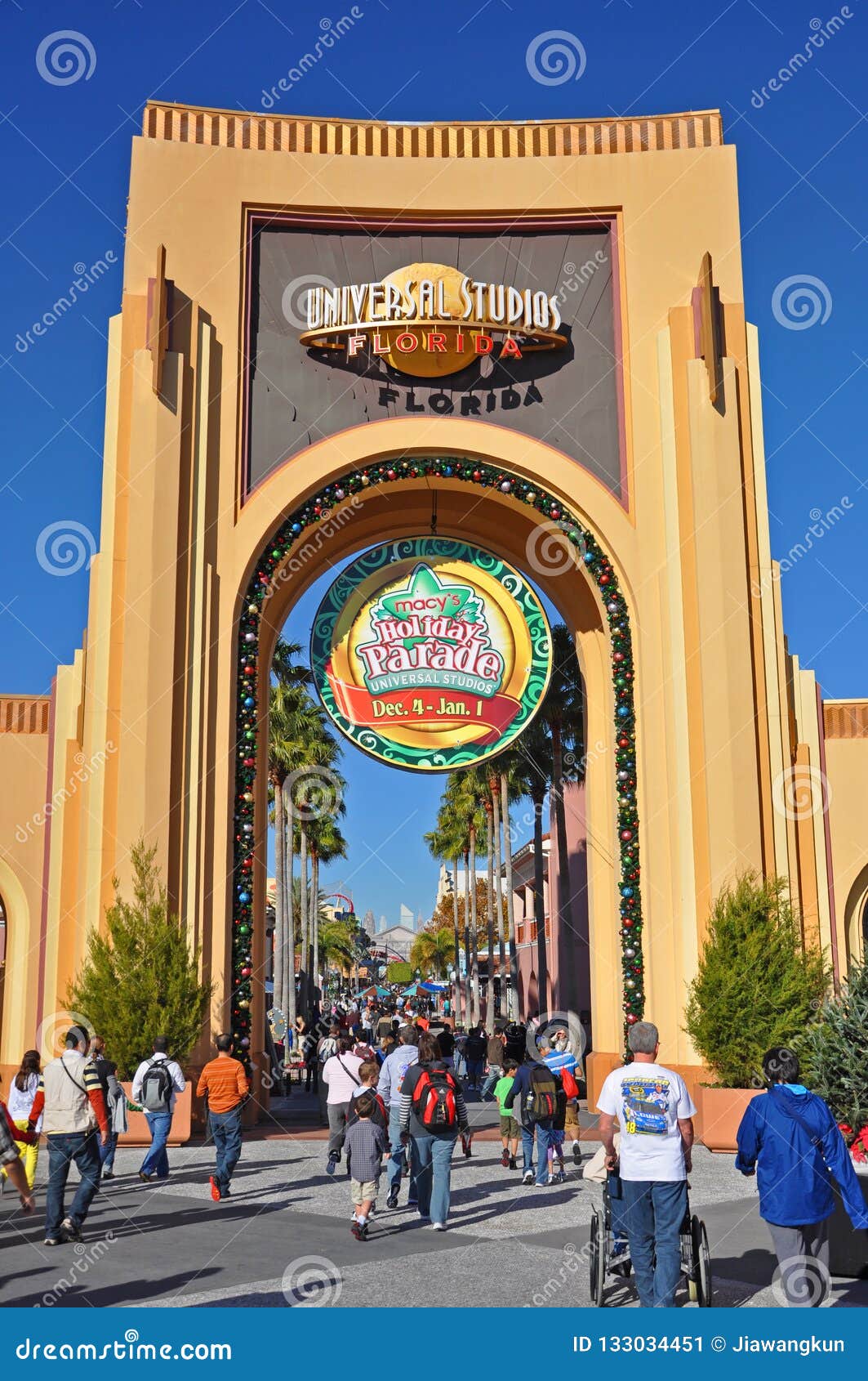 Entrance of Universal Studios Orlando, Florida, USA Editorial Photo ...