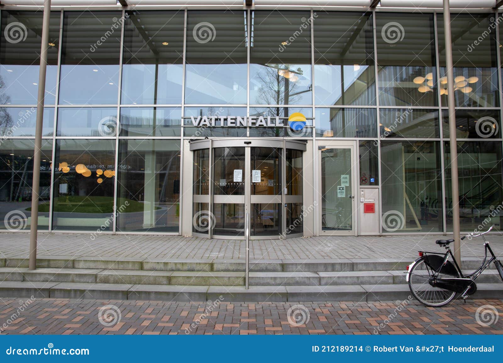 Entrance Vattenfall at Amsterdam the Netherlands 3-3-2021 Editorial ...