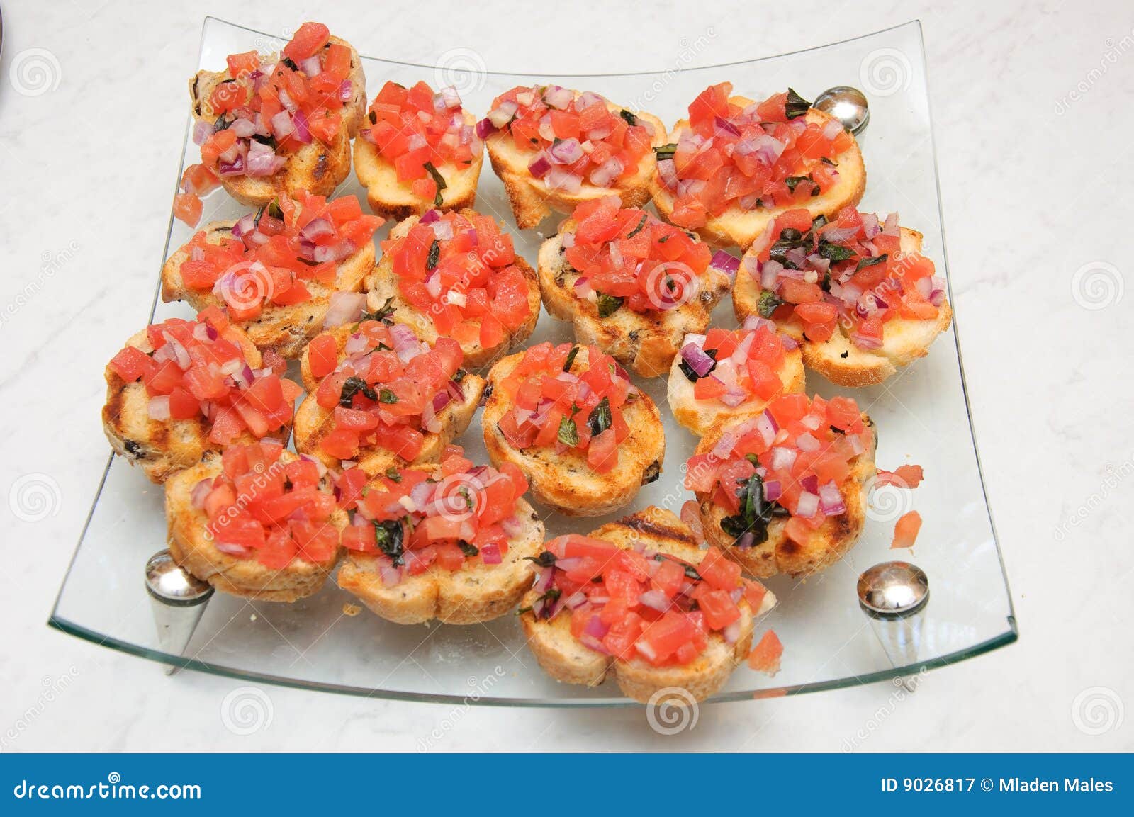 Entree stock image. Image of glass, food, finger, tomato - 9026817
