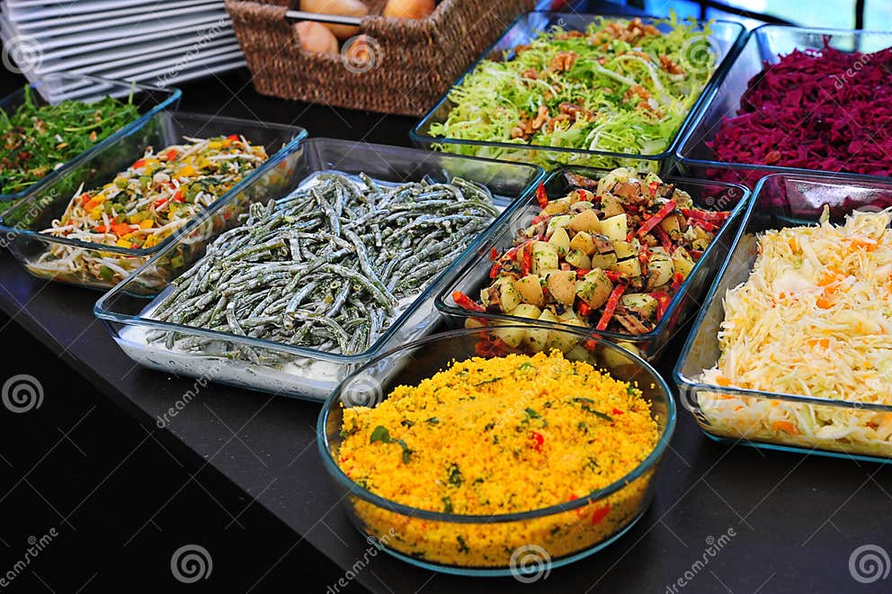Entree buffet stock photo. Image of catered, garden, anniversary - 15864824