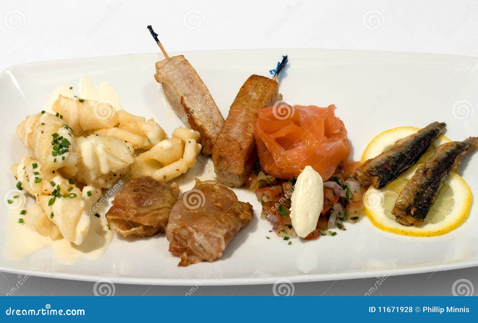 Entree Tasting Plate stock photo. Image of entree, cooked - 11671928