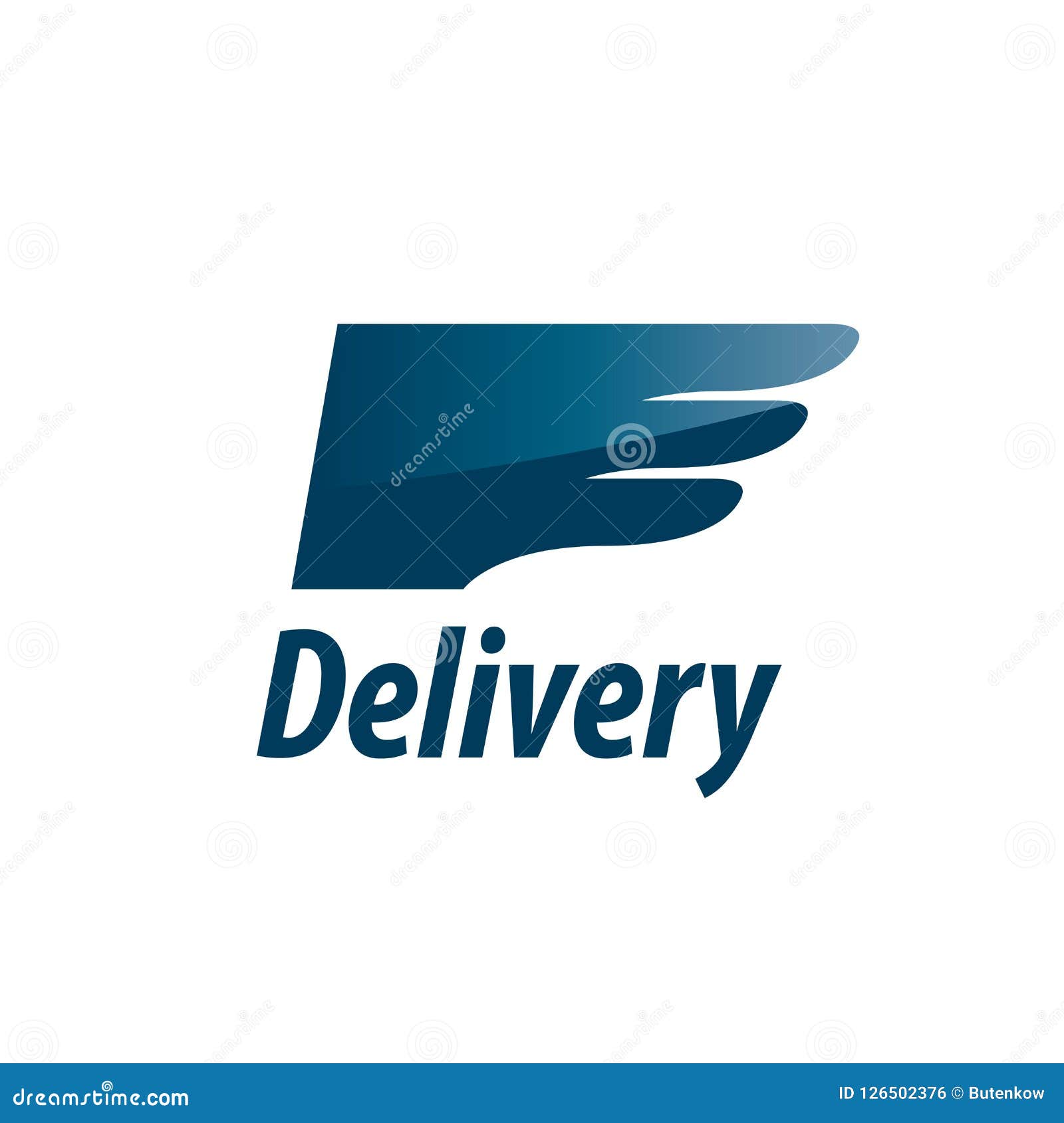 Entrega Logo Template ilustración del vector. Ilustración de compra ...