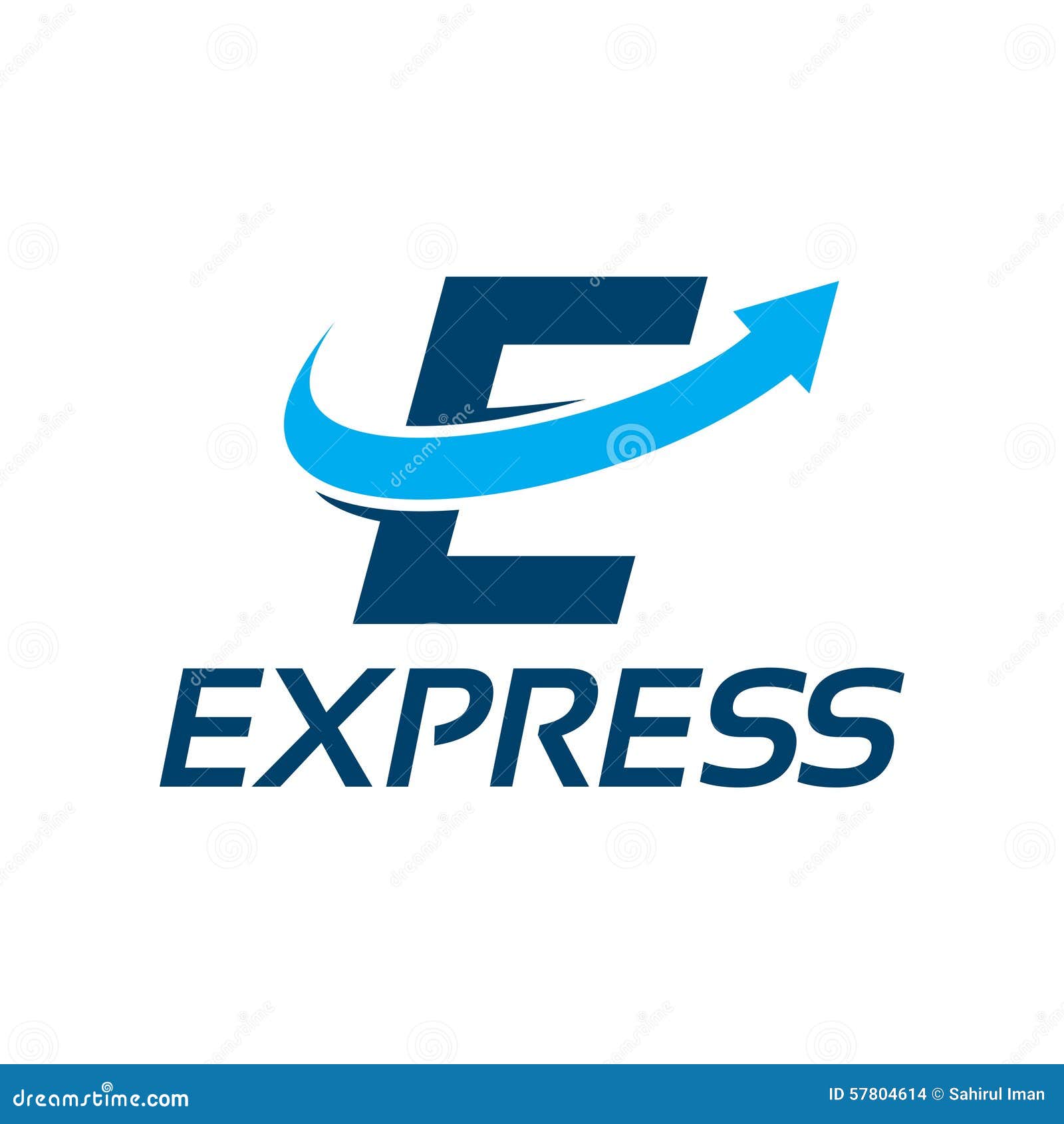 Entrega Logo Template ilustración del vector. Ilustración de ...