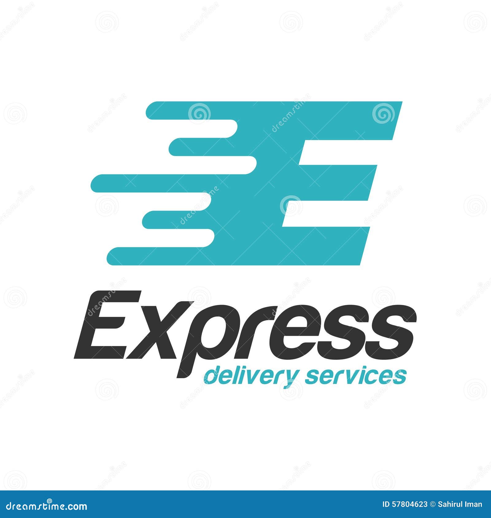 Entrega Logo Template ilustración del vector. Ilustración de correo ...