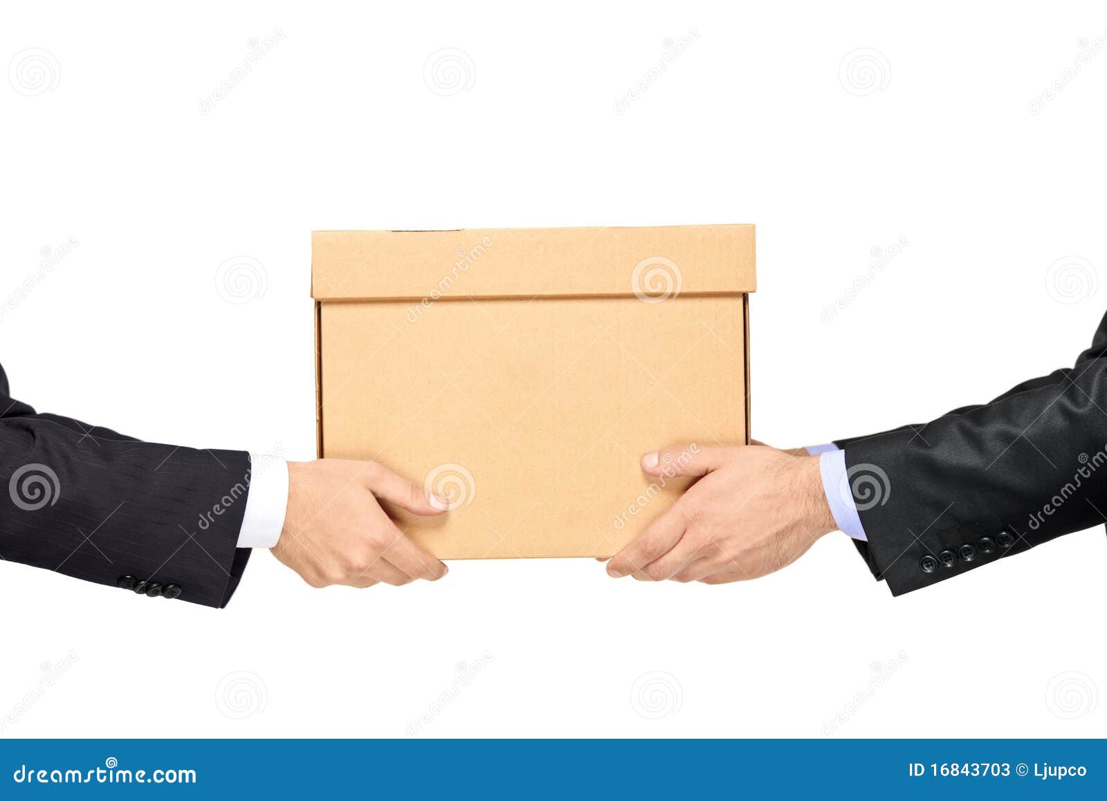 Entregando o pacote imagem de stock. Imagem de peso, carregar - 16843703