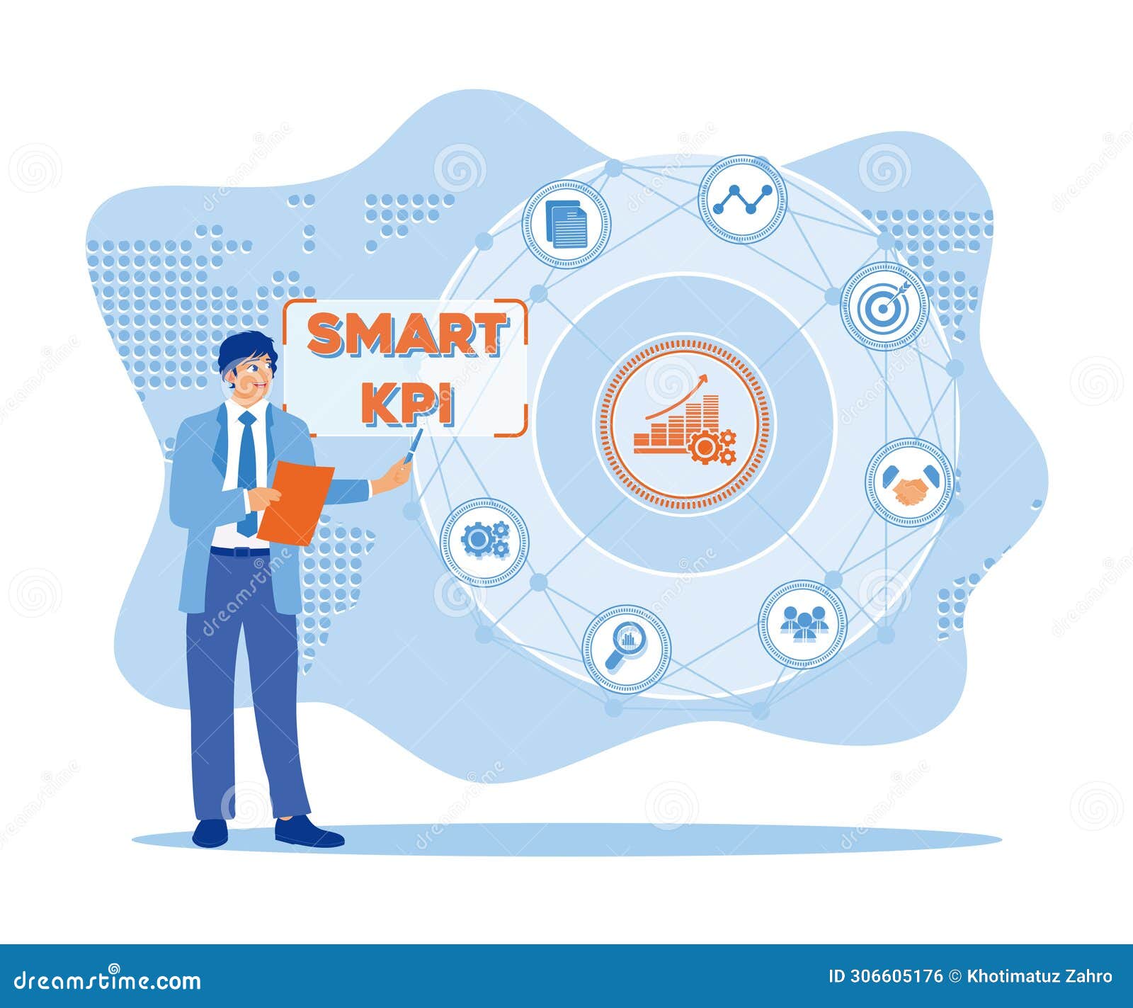 Entrepreneur Accessing SMART KPI Business Technology on a Virtual ... Entrepreneur Accessing SMART KPI Business Technology on a Virtual ...