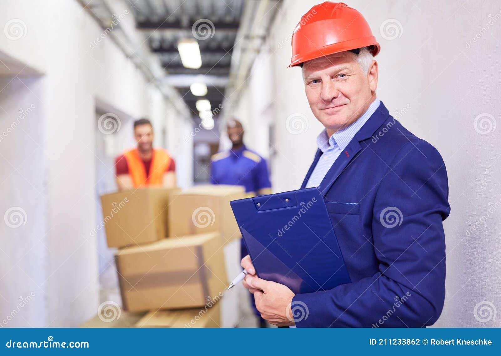 Entrepreneur and Head of a Freight Forwarding Company Stock Photo ...