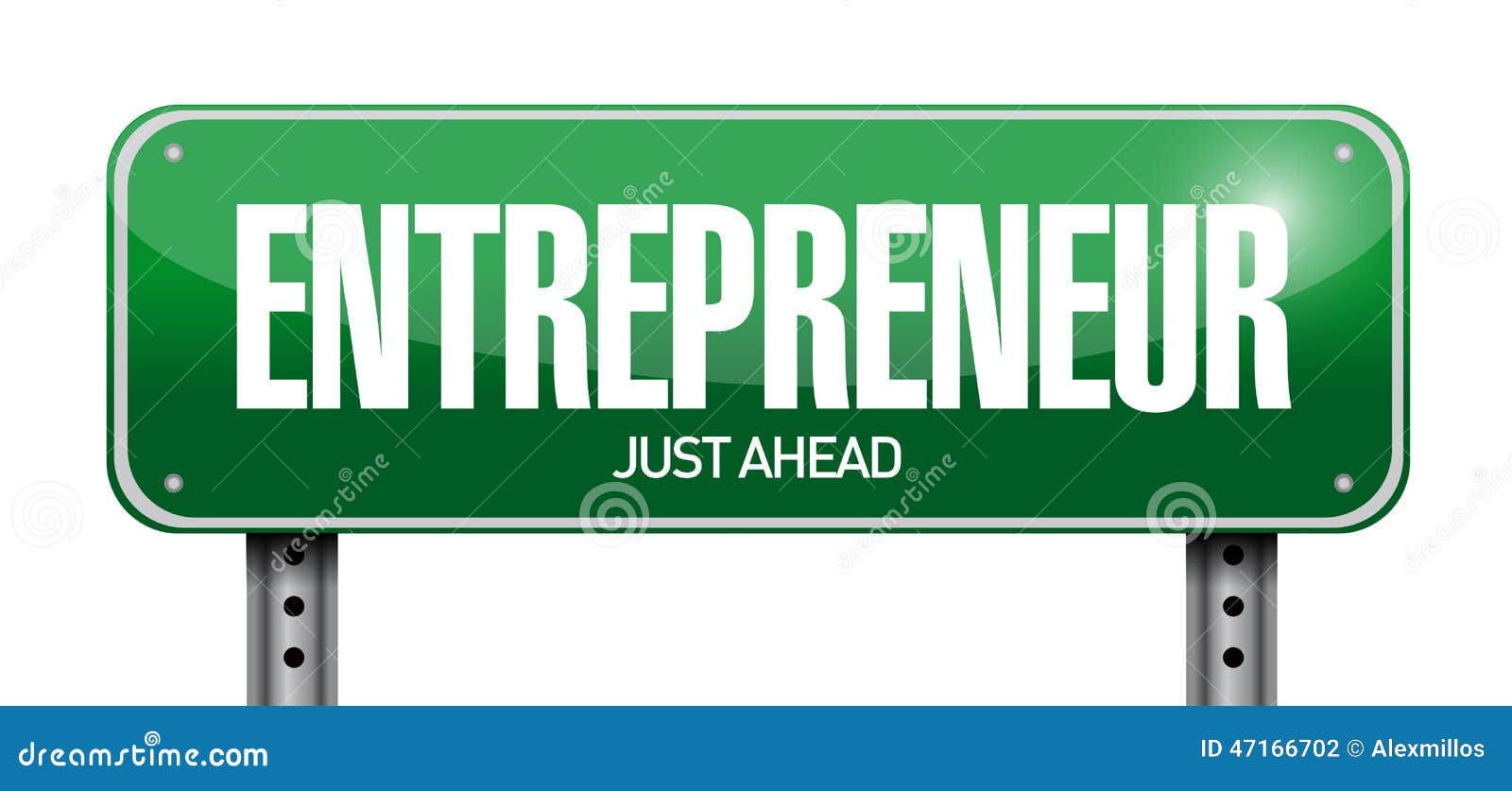 Entrepreneur Sign Illustration Design Stock Illustration - Illustration ...