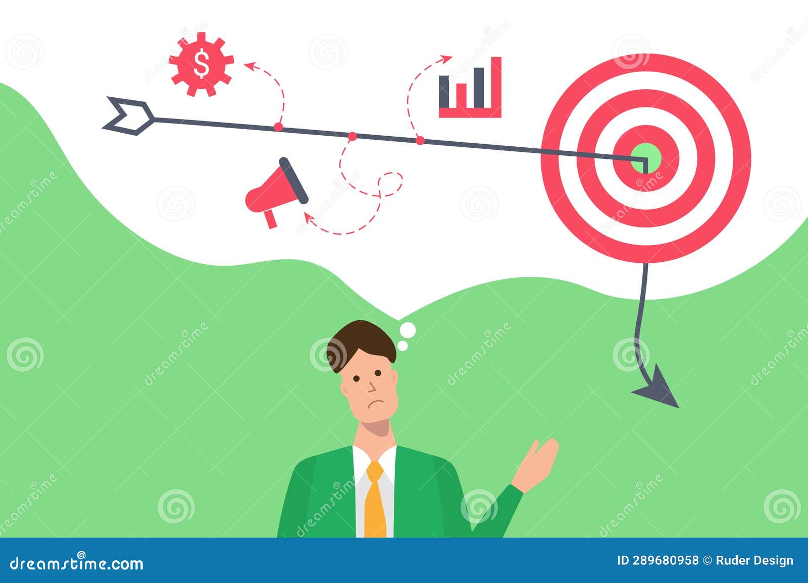 Entrepreneurial Thinking, Strategic and Design Thinking Process Stock ...