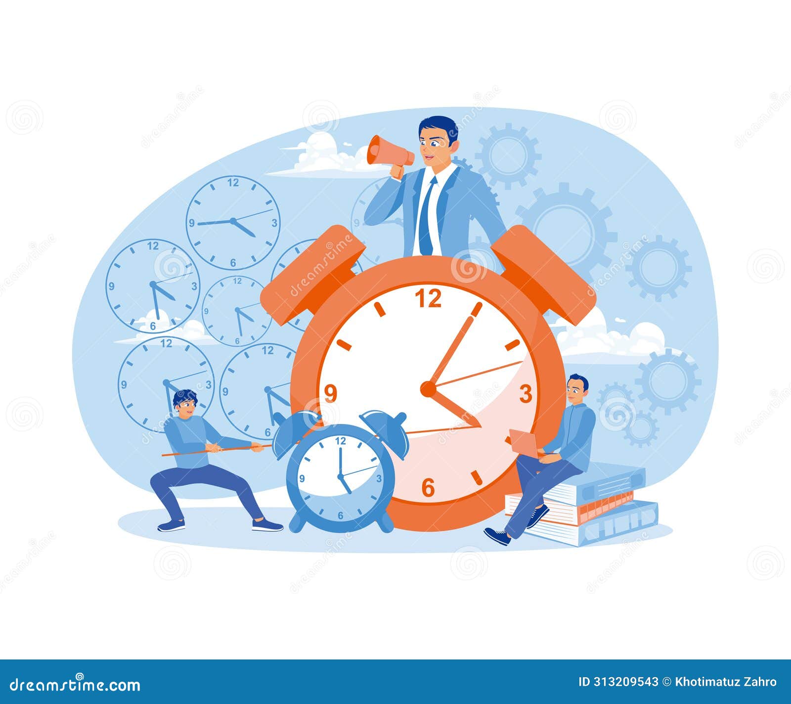 Entrepreneurs Manage Time and Work. Complete Work According To ...