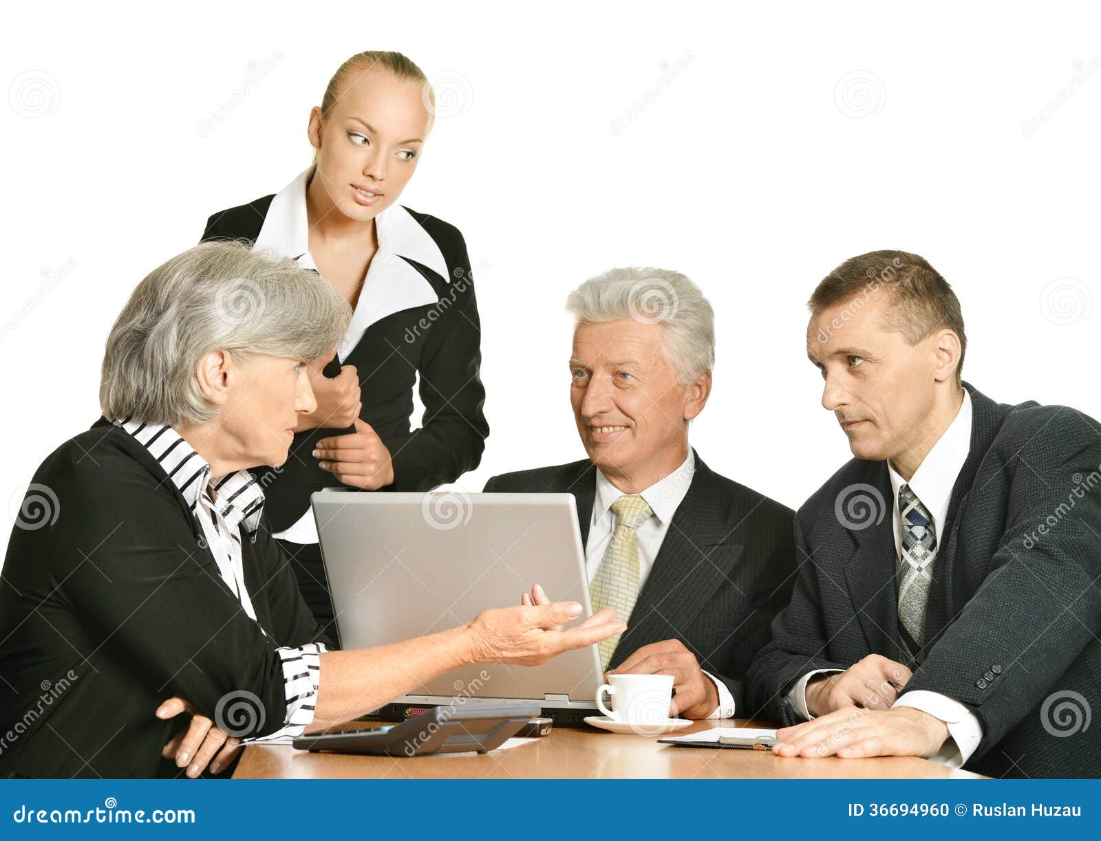 Entrepreneurs To Discuss Current Issues Stock Photo - Image of finance ...