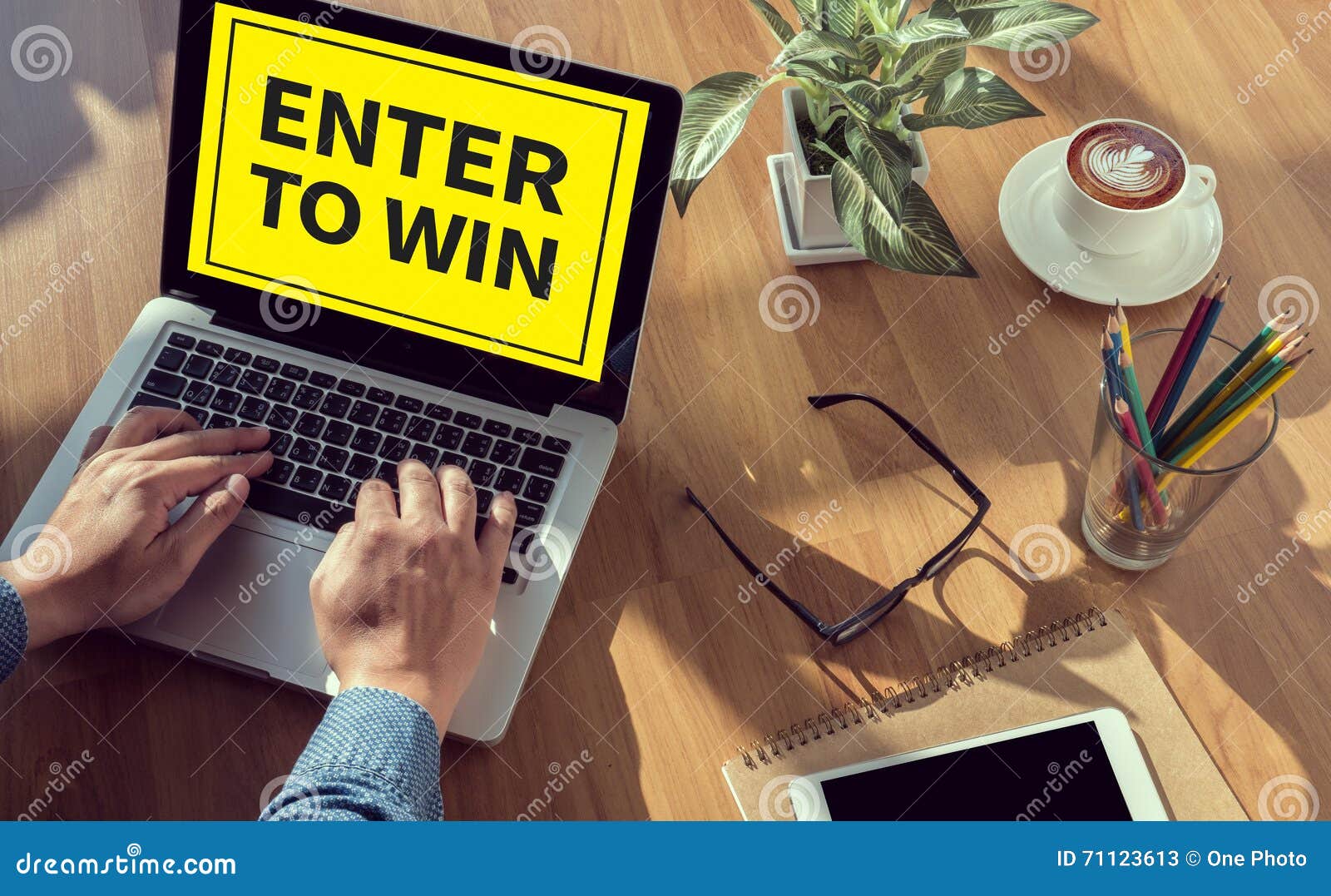 Entrez pour gagner image stock. Image du concours, prix - 71123613