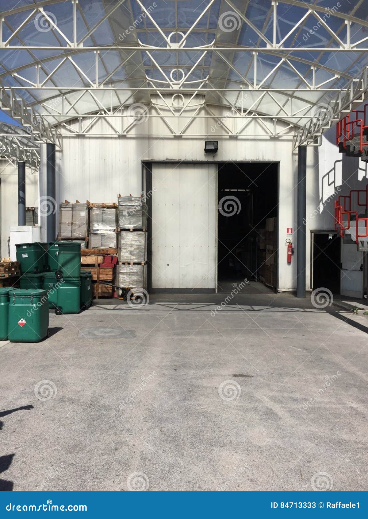 Entry of a factory stock image. Image of fabbrica, industry - 84713333