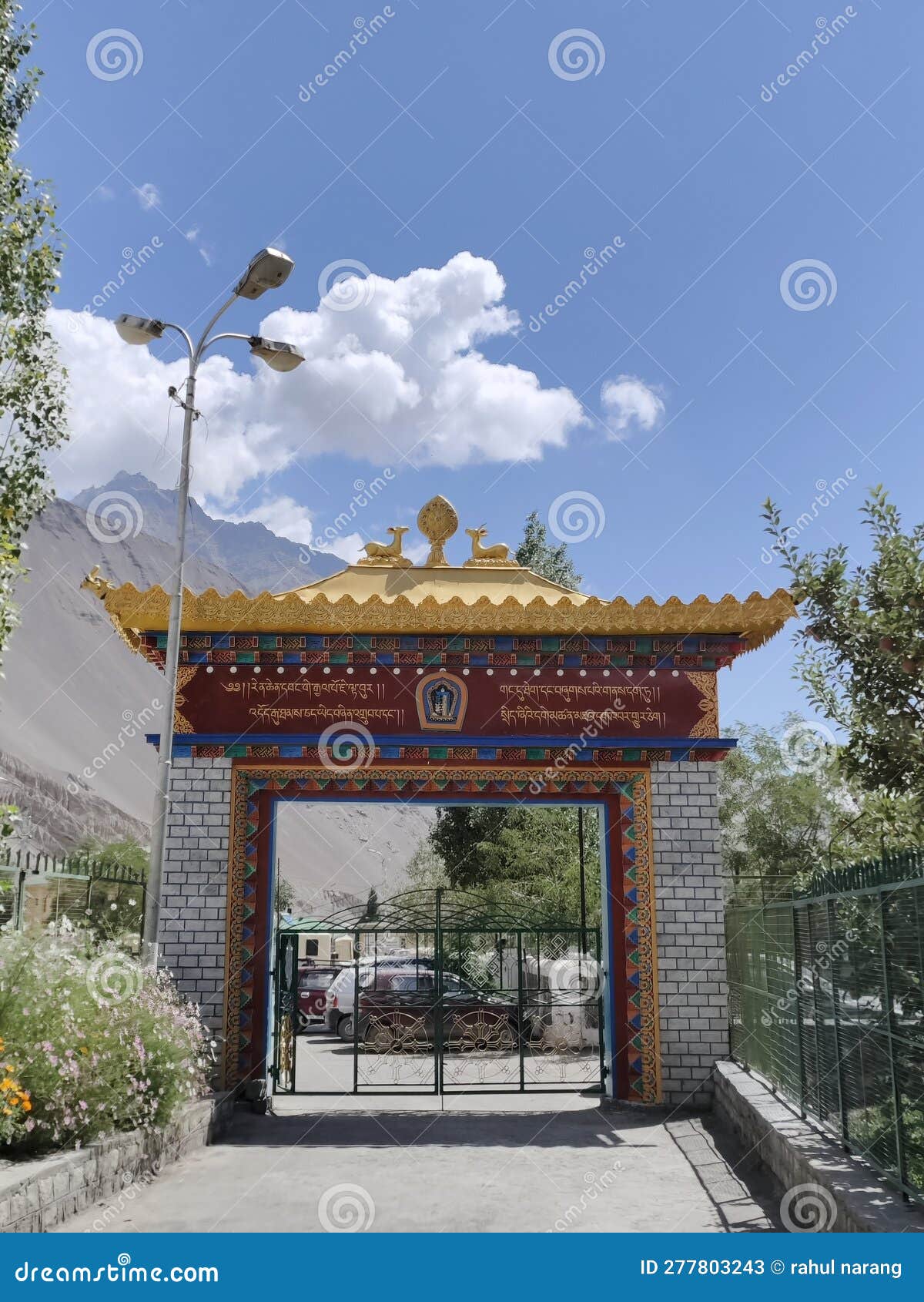 The Entry Gate of the Tabo Monastery Which is One of the Oldest ... The Entry Gate of the Tabo Monastery Which is One of the Oldest ...