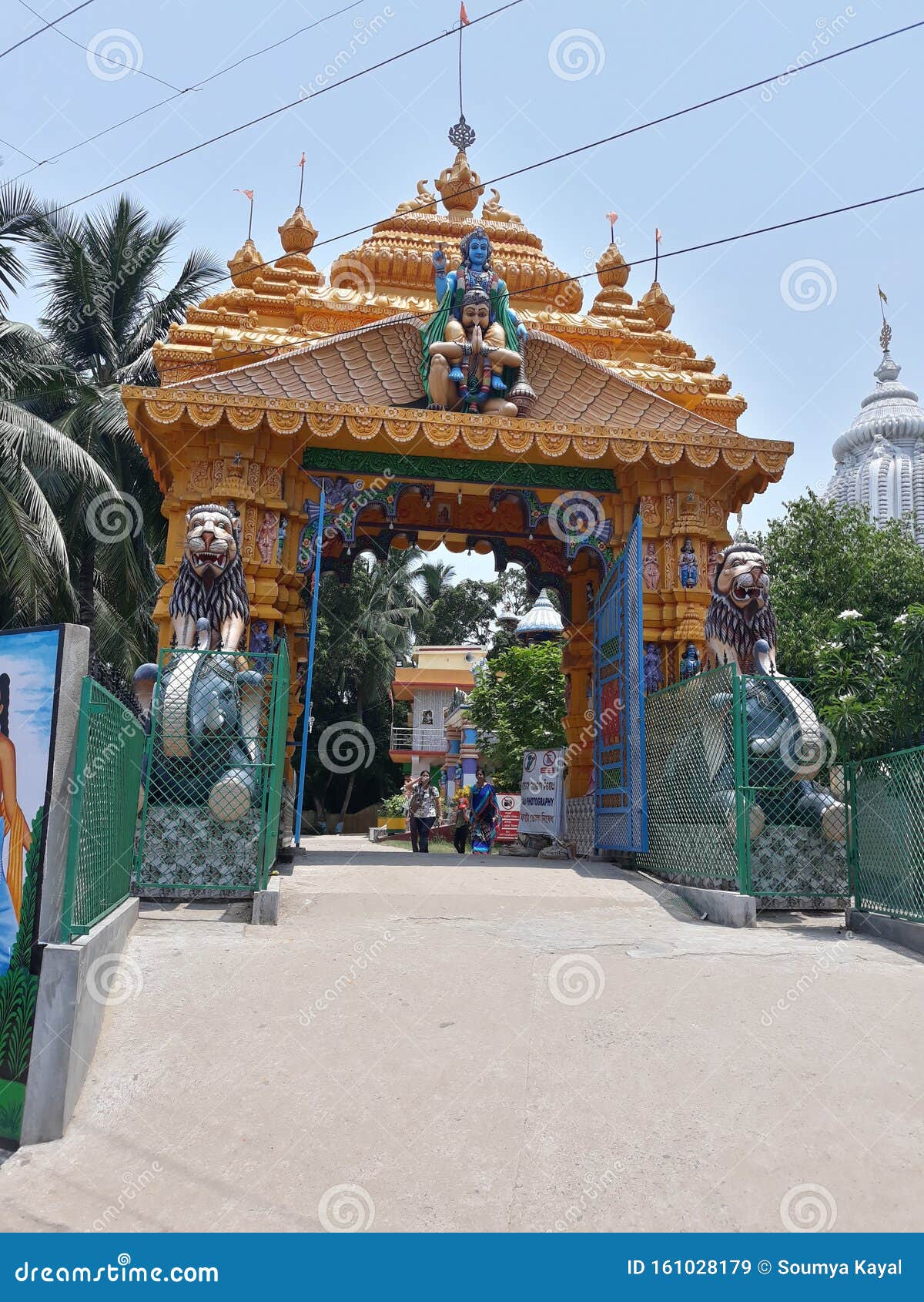 Entry Gate of Temple editorial stock image. Image of temple - 161028179