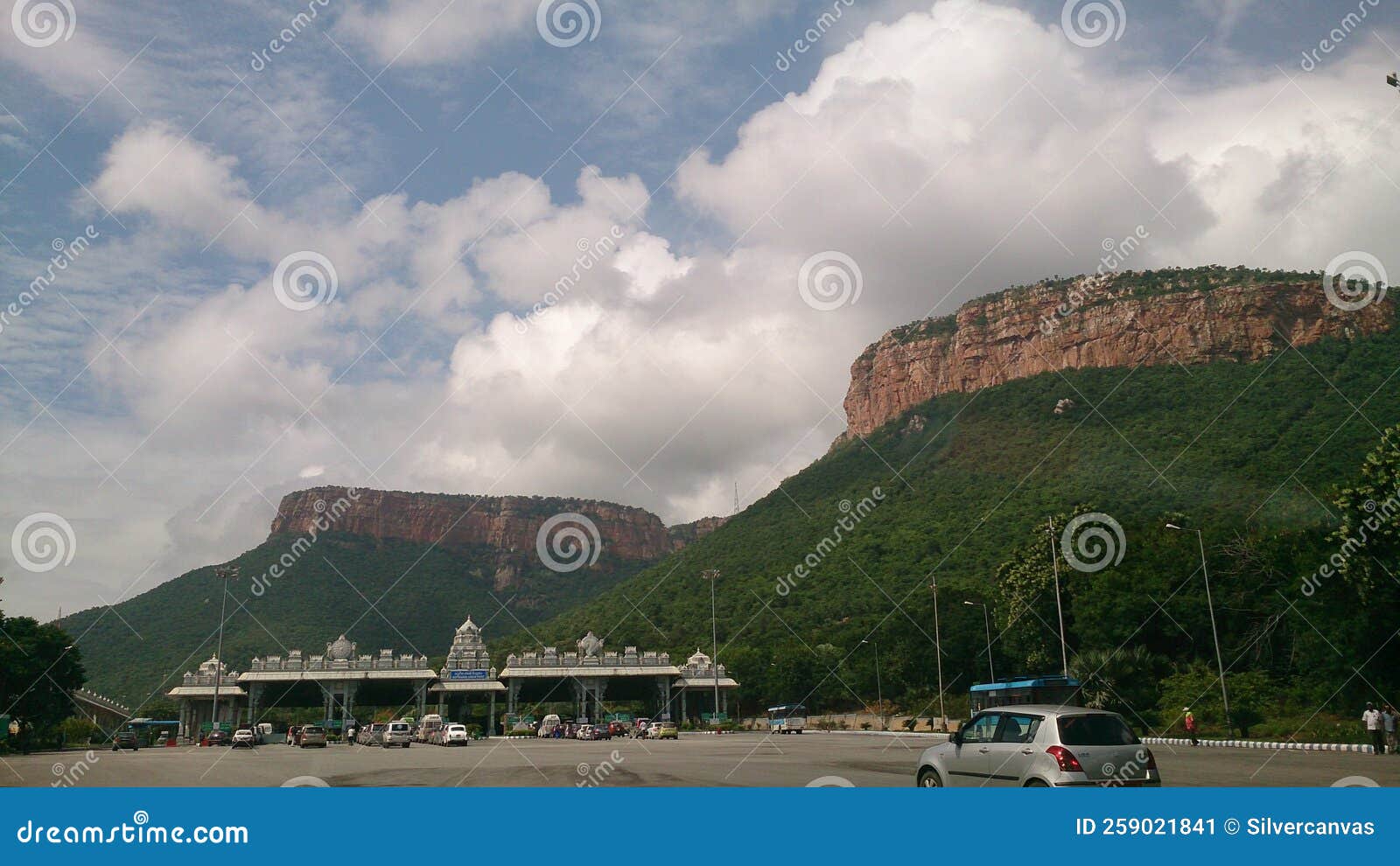 Entry Gate of Tirupati Balaji Temple India Stock Image - Image of ...